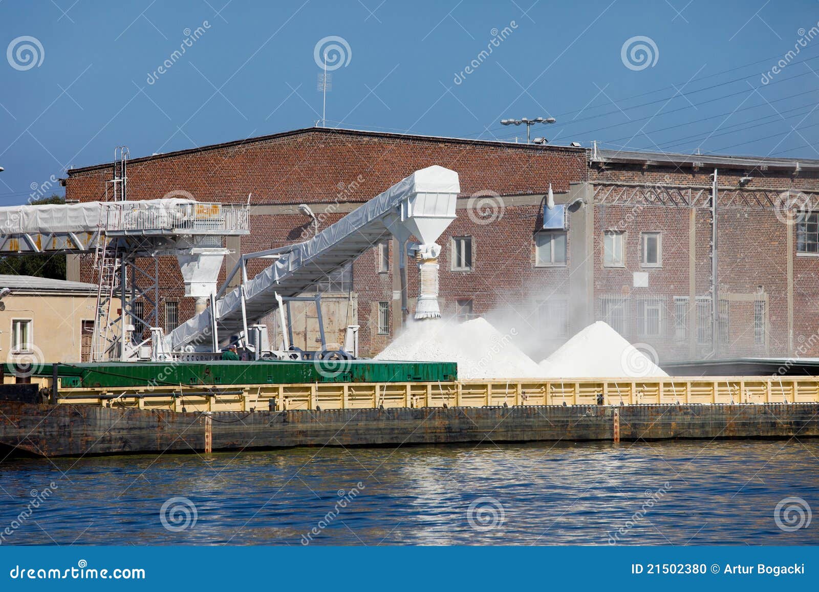 Salt Piles stock photo. Image of supply, river, pile - 21502380