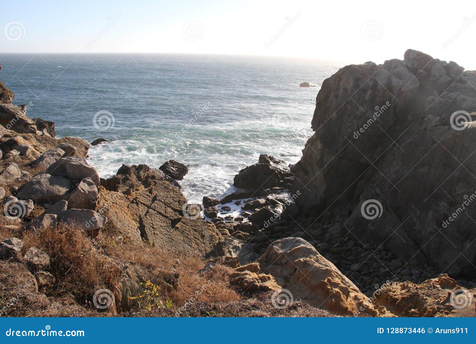 Salt Point State Park California Stock Photo - Image of waves, rugged ...