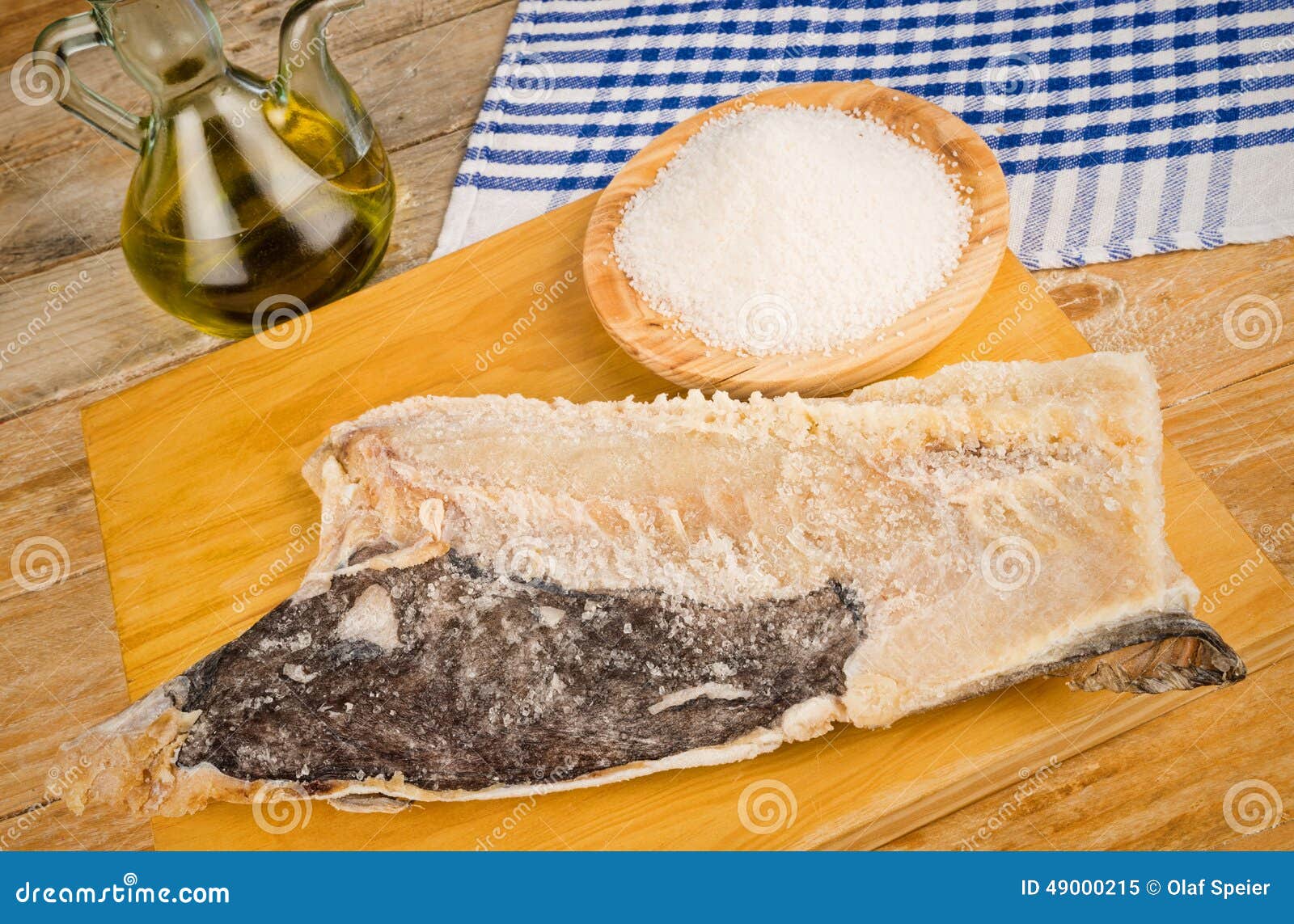 Salt preserved cod stock image. Image of dried, ingredient - 49000215