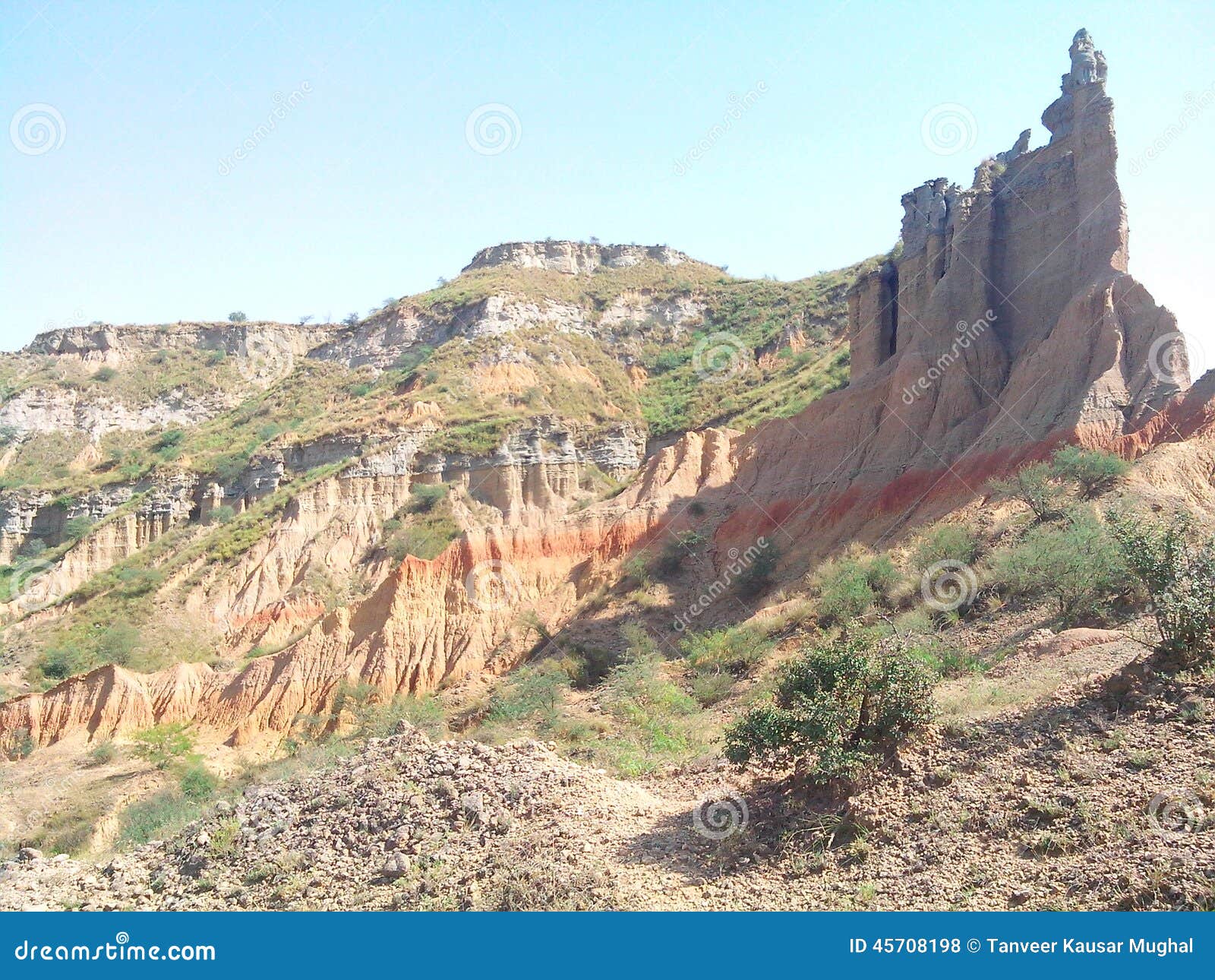 Salt Range in it s Glory stock photo. Image of hill, canyon - 45708198