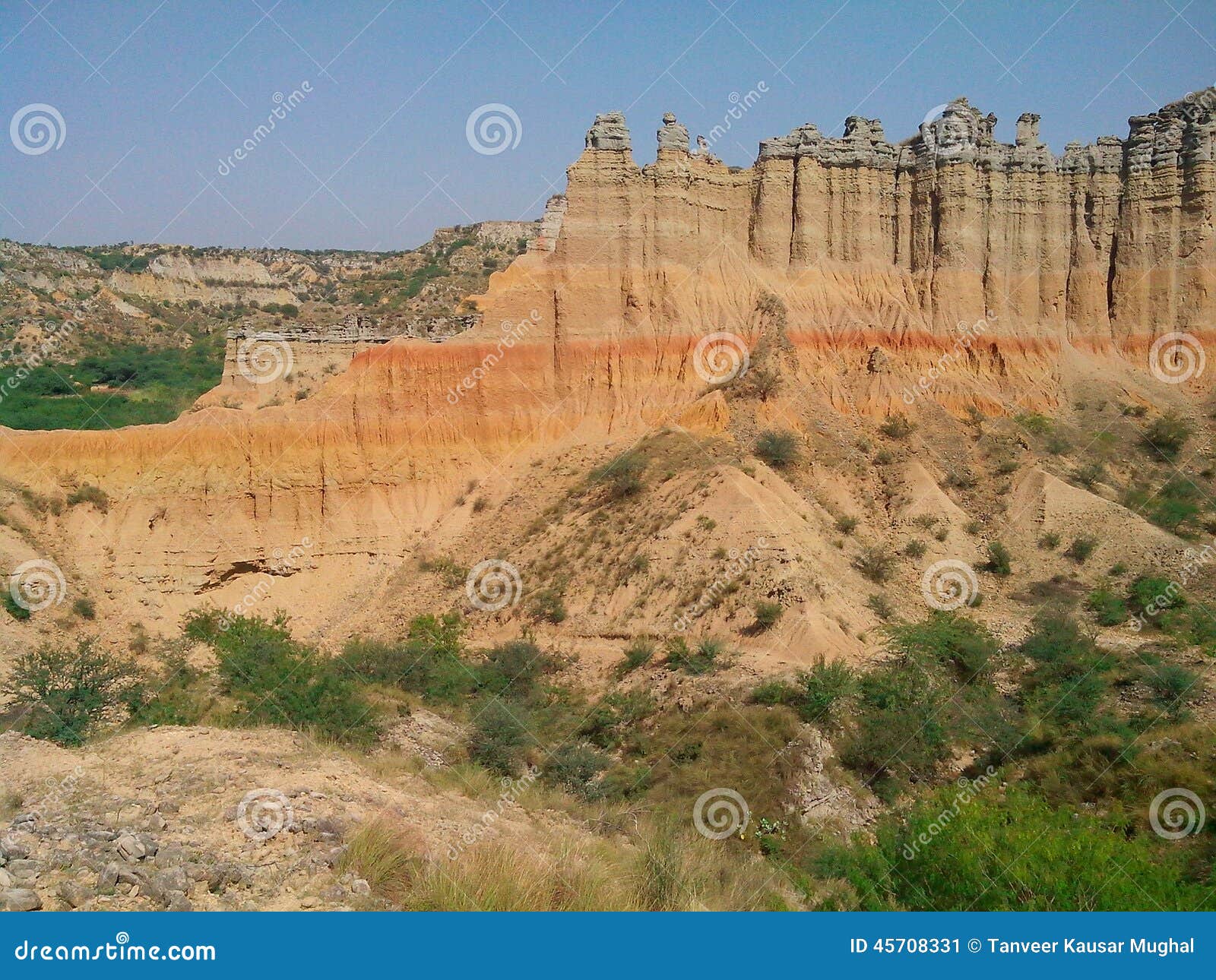 Salt Range in it s Glory stock image. Image of ecoregion - 45708331