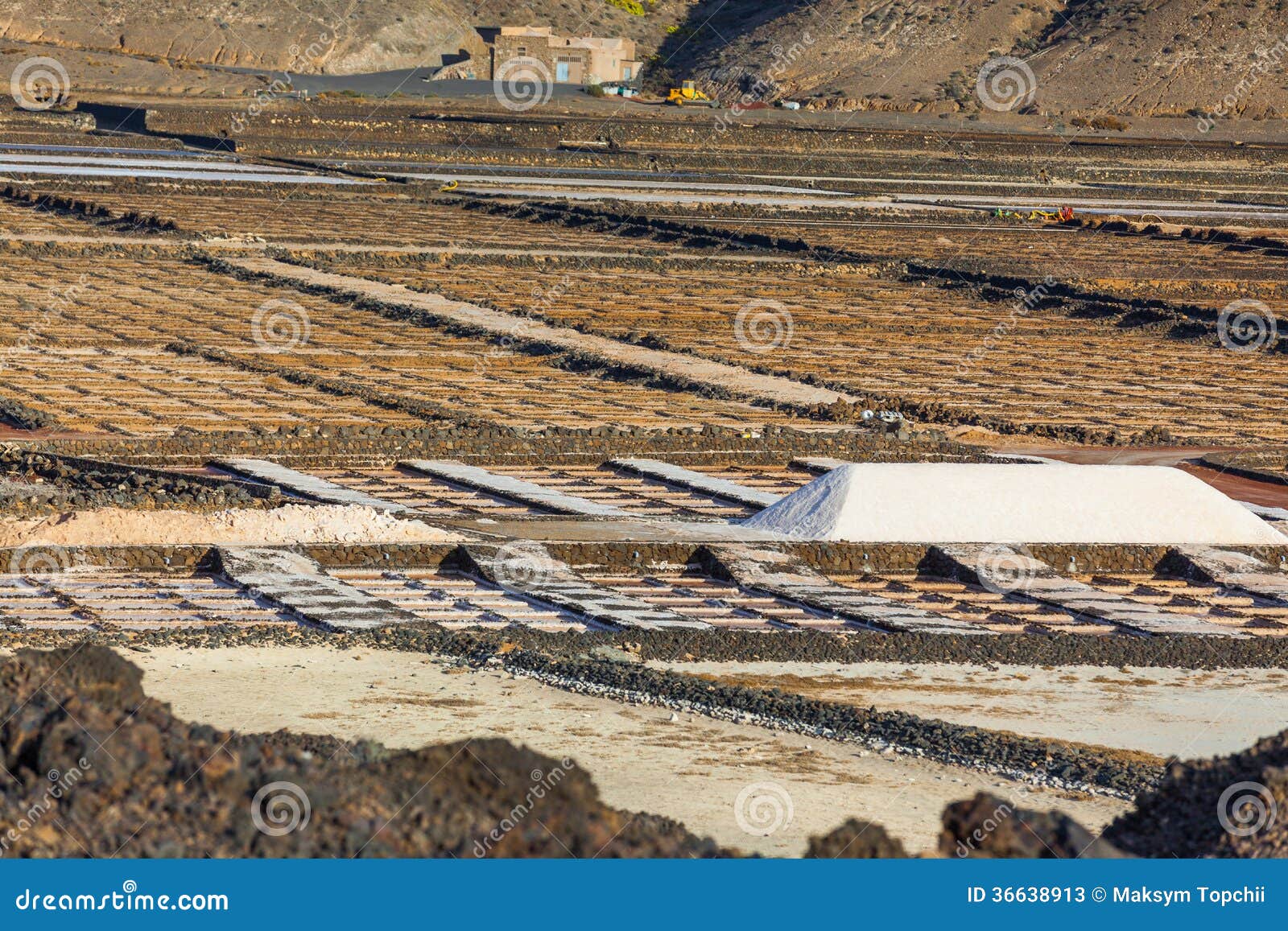 Salt refinery. stock image. Image of harmony, refinery - 36638913