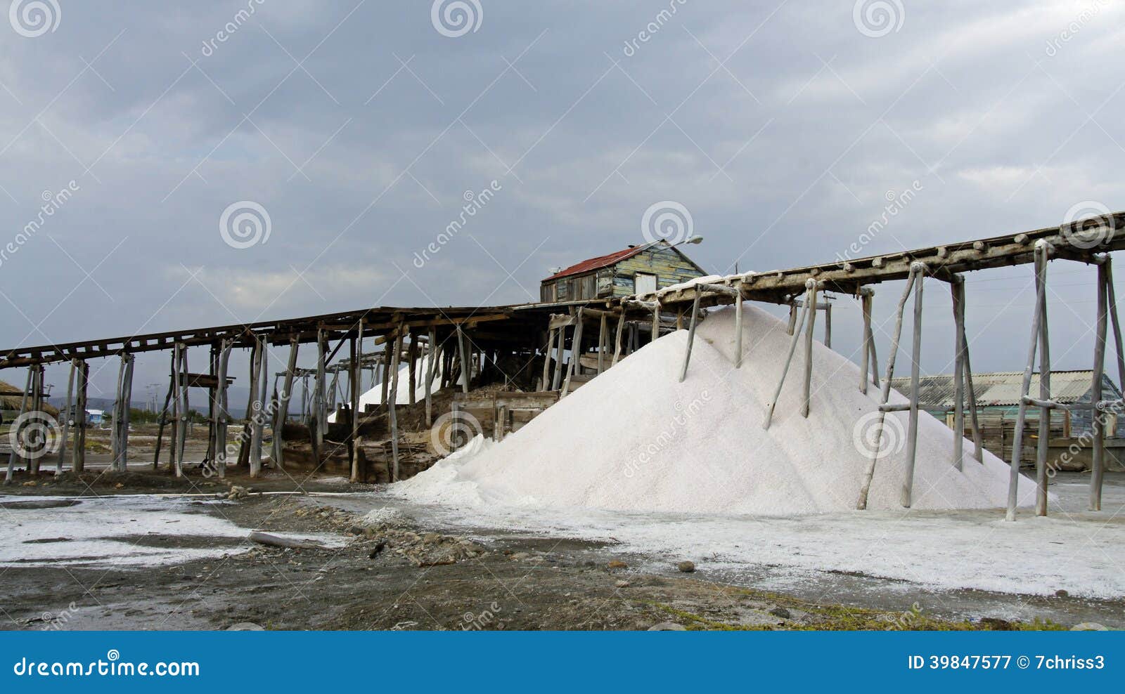 Salt refinery stock image. Image of republic, outdoor - 39847577