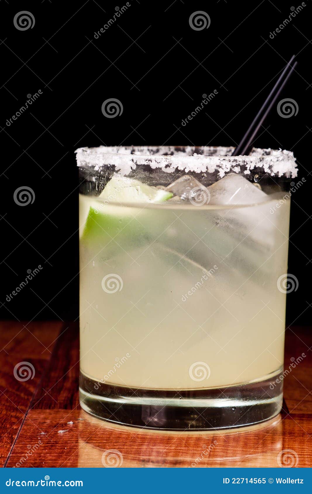 Salt Rim Margarita stock image. Image of high, glass - 22714565