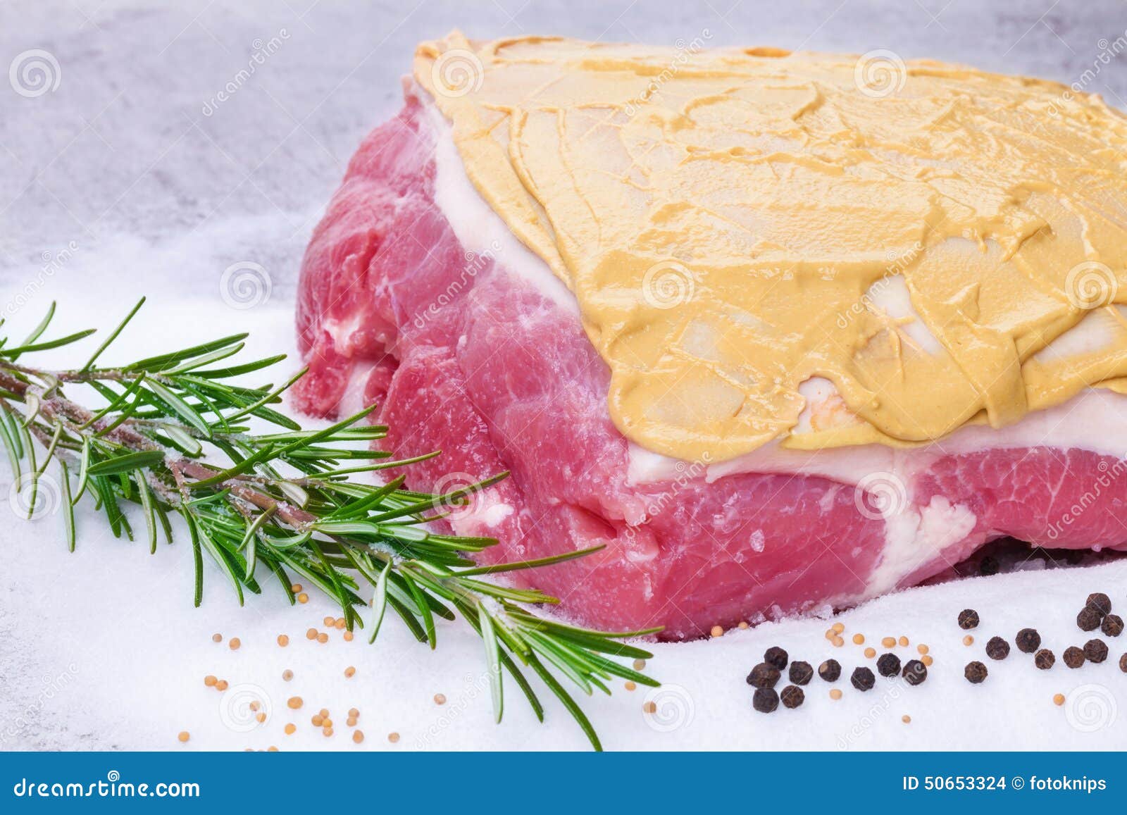 Salt Roast, Pork Roast, Preparation Stock Photo - Image of ingredients ...
