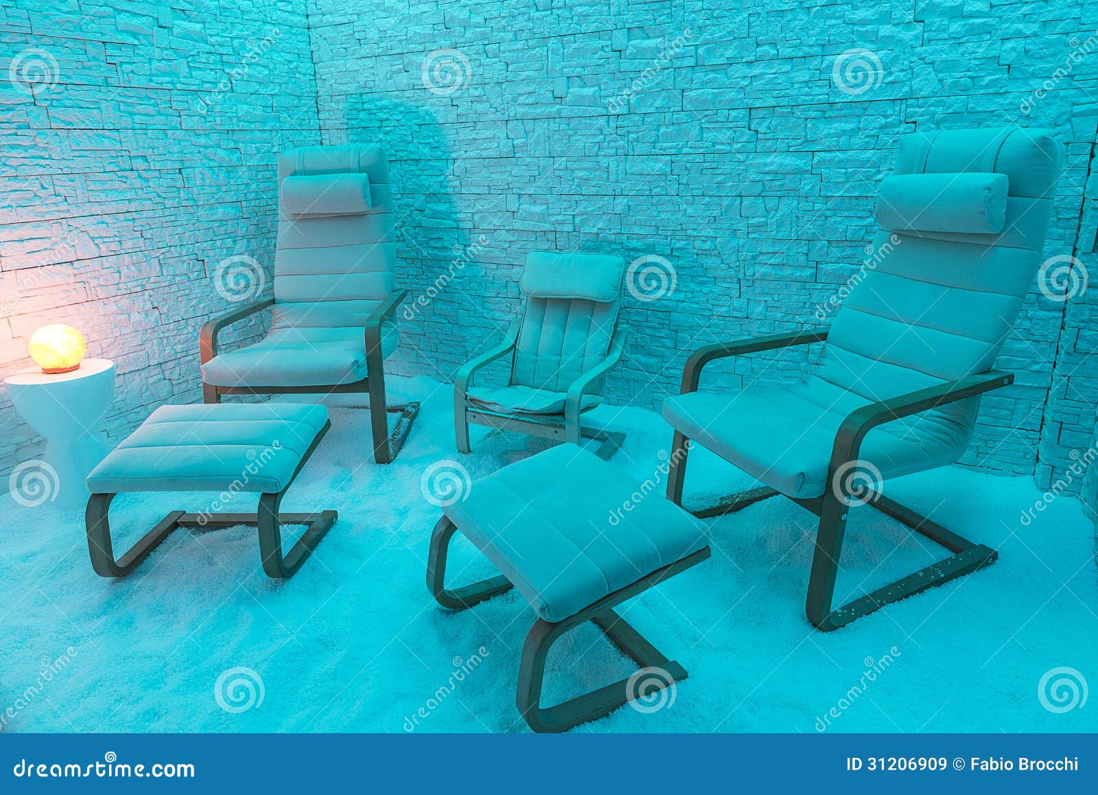 Salt Room stock image. Image of salt, room, sauna, wellness - 31206909