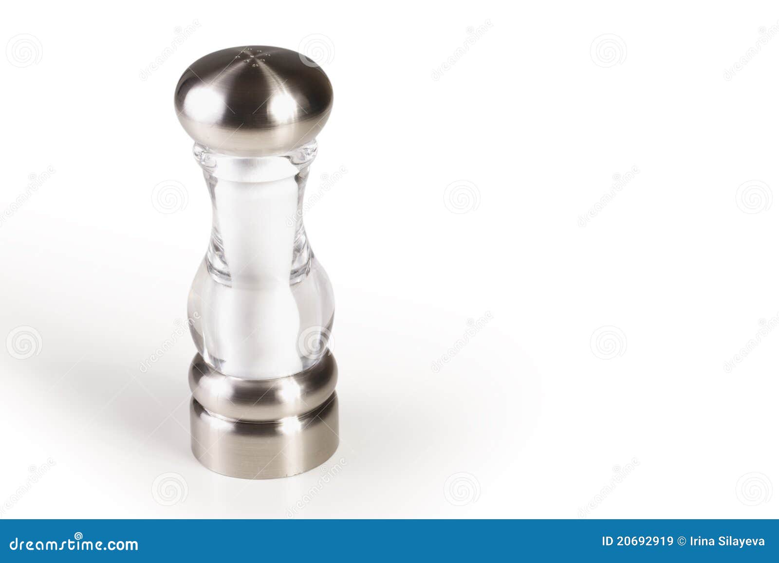 Salt shaker stock image. Image of glass, shaker, salt - 20692919