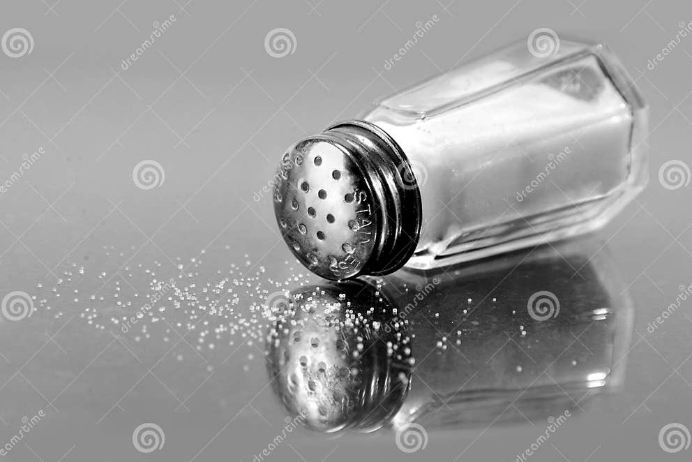 Salt shaker stock photo. Image of ingredient, glass, cuisine - 6815496