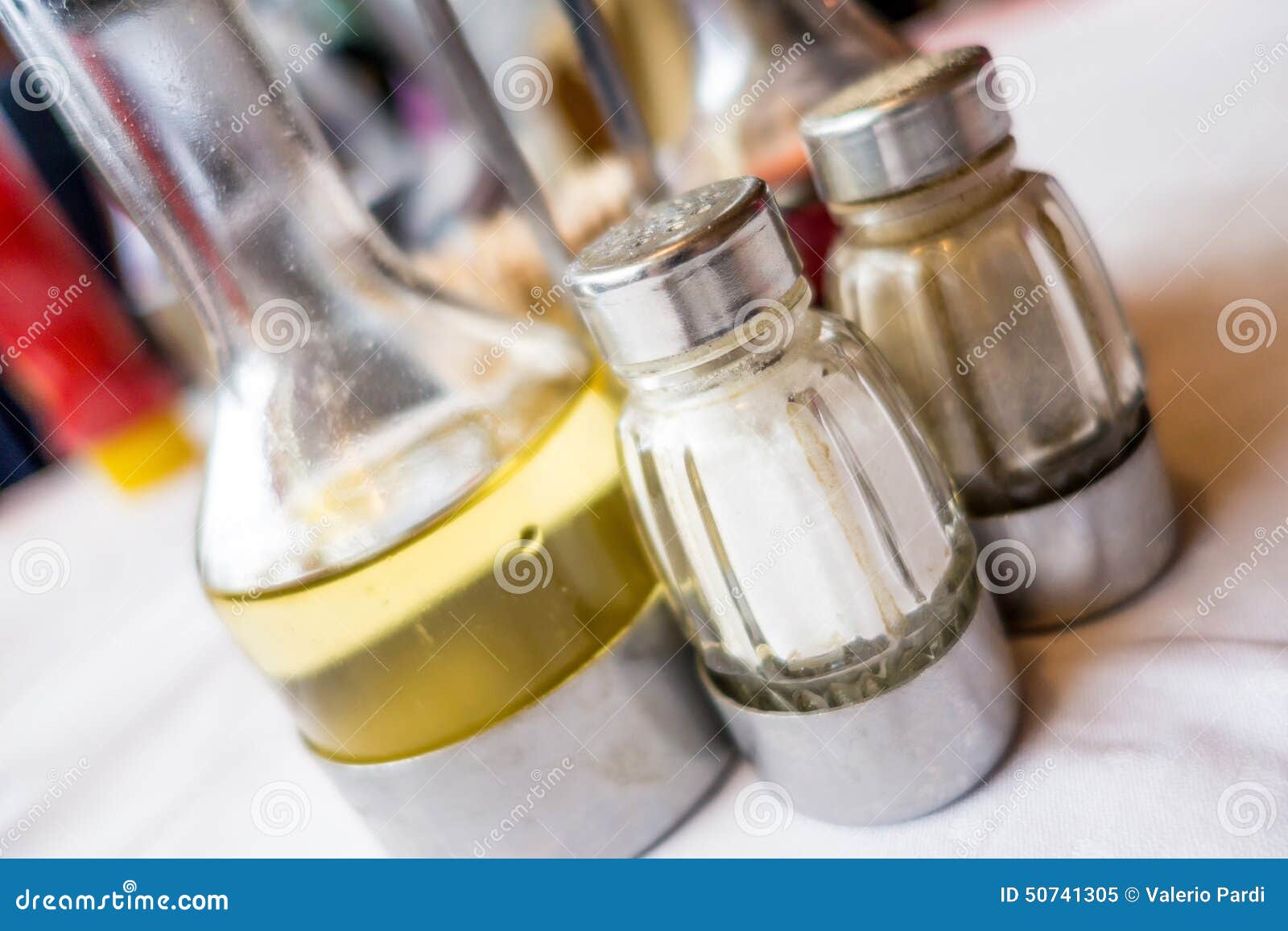 Salt shaker and cruet stock image. Image of sugar, cute - 50741305