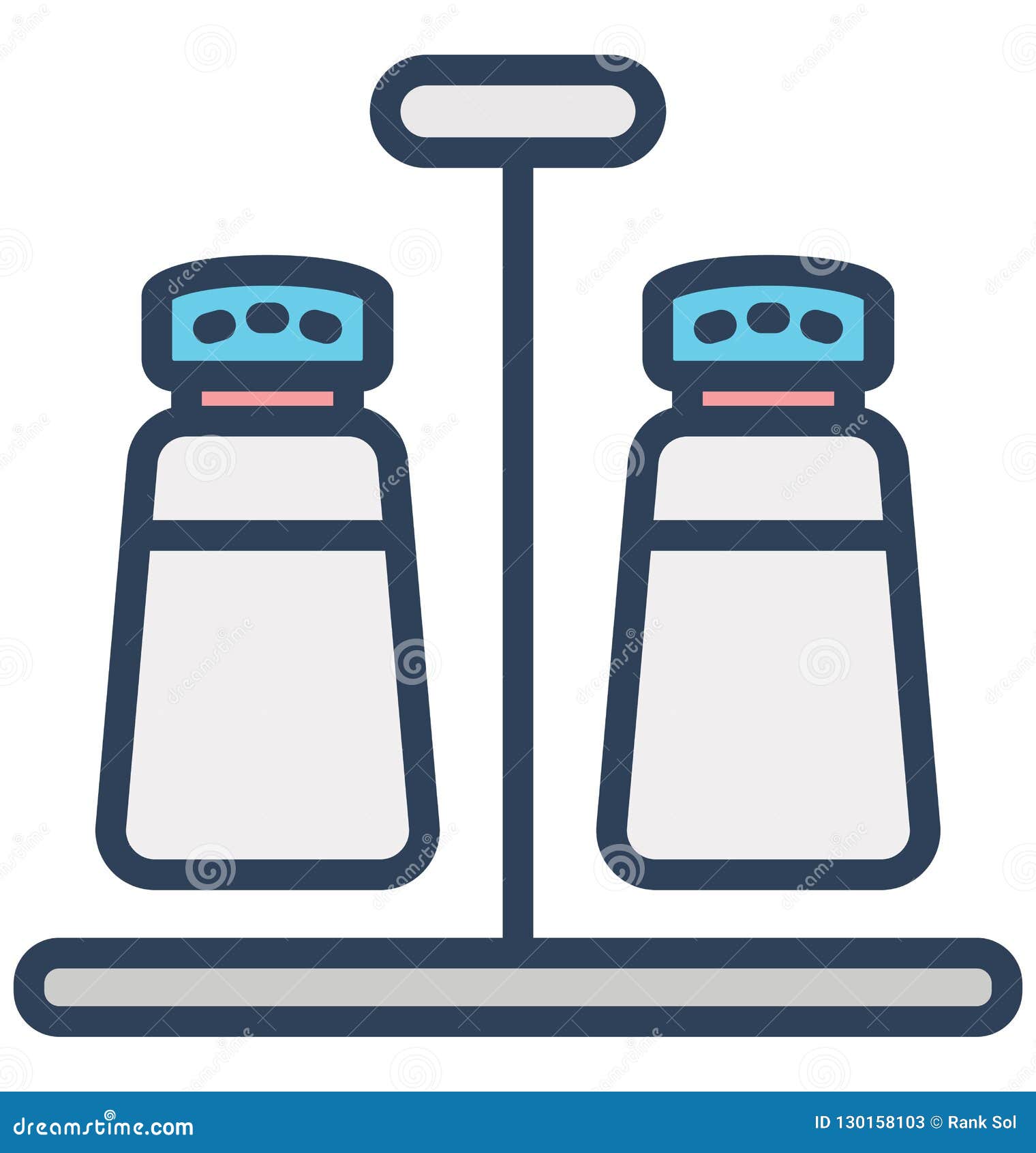 Salt Shaker Isolated Vector Icon Which Can Be Easily Modified or Edit ...
