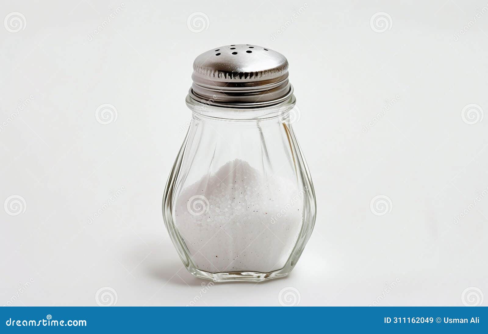 Salt Shaker on White Background Stock Illustration - Illustration of ...