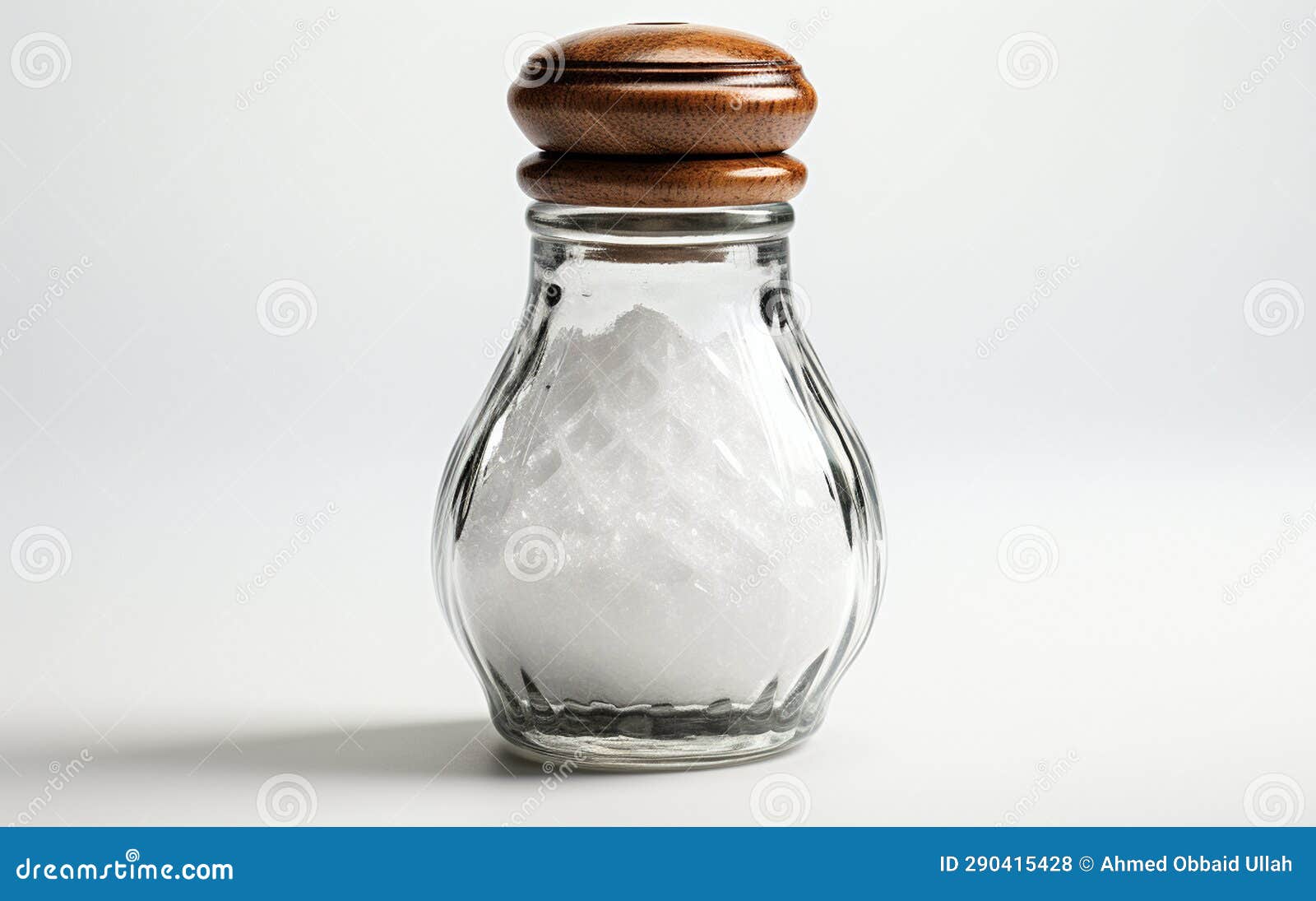 Salt Shaker on a White Background. Generative by Ai Stock Illustration ...