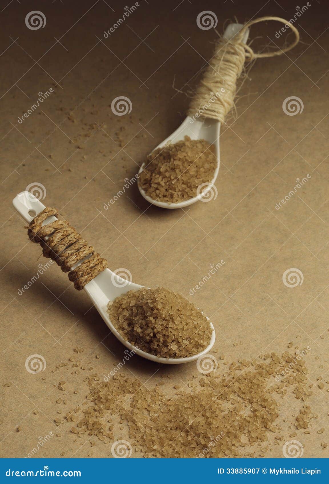 Salt in a spoon stock image. Image of essential, health - 33885907