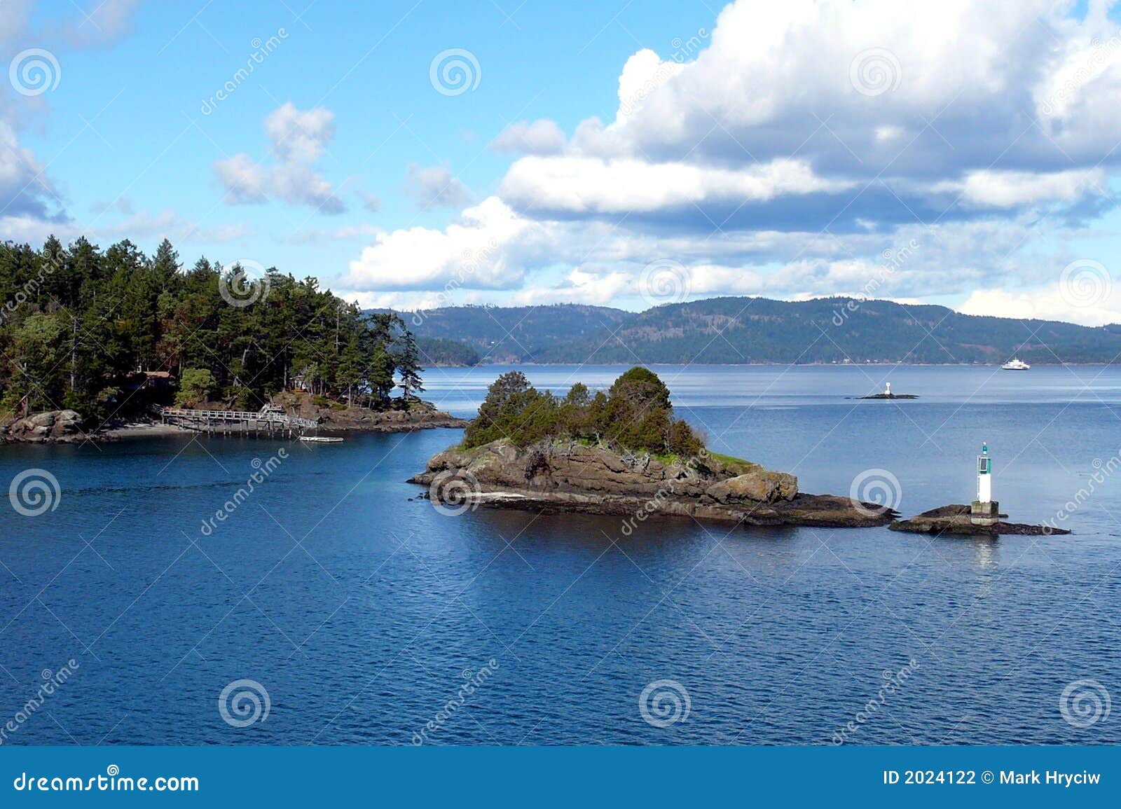 Salt Spring Island stock photo. Image of holiday, blue - 2024122
