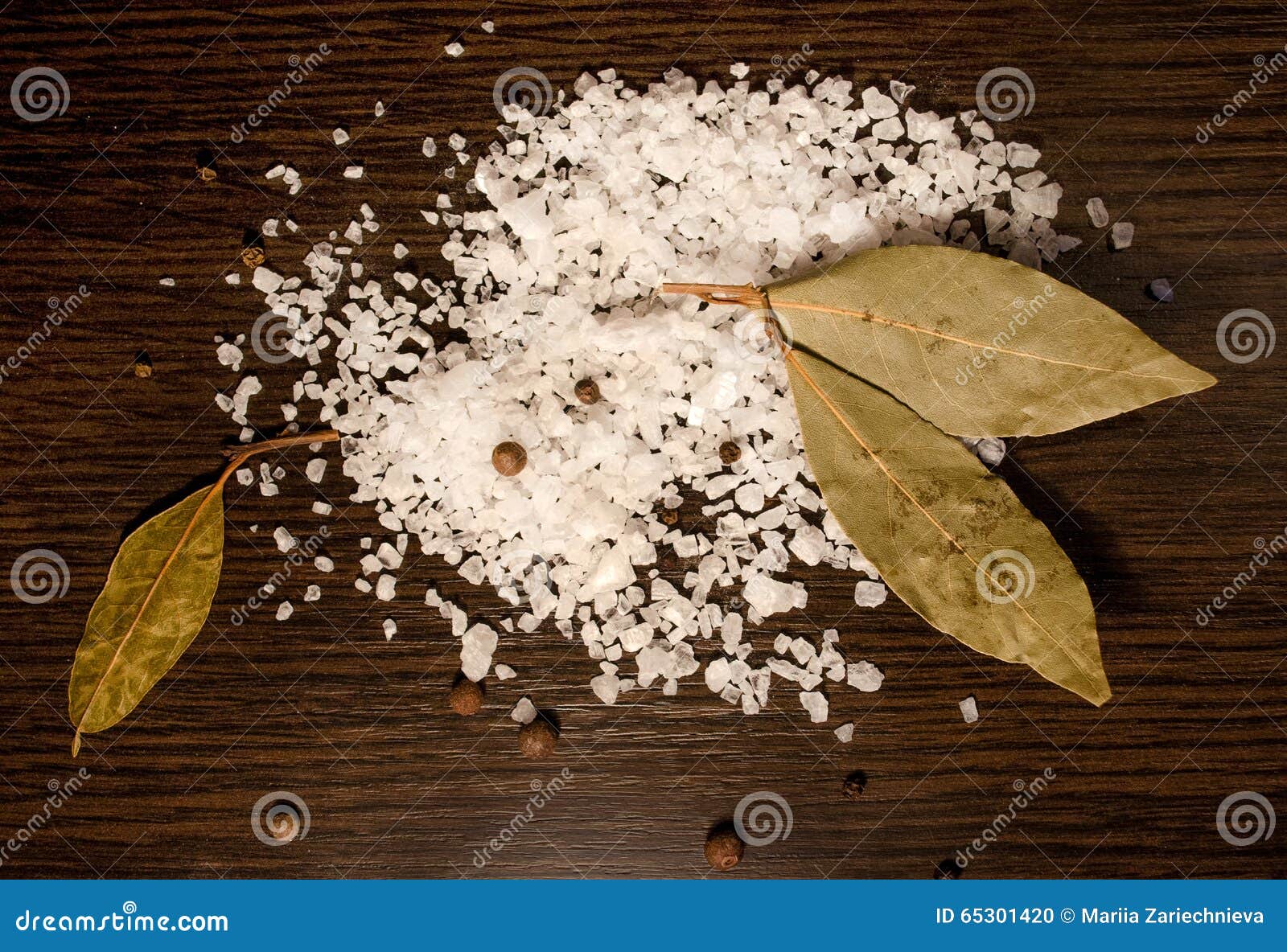 Salt Sprinkled on the Table Stock Photo - Image of grain, cook: 65301420