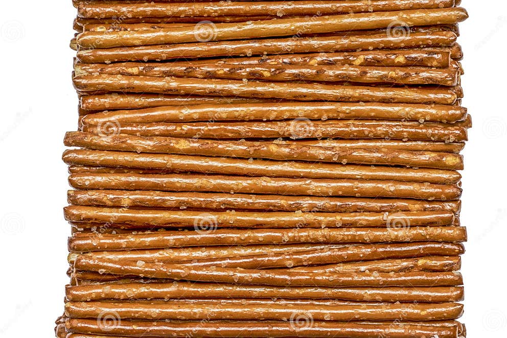 Salt sticks closeup stock image. Image of crunchy, crusty - 86584853