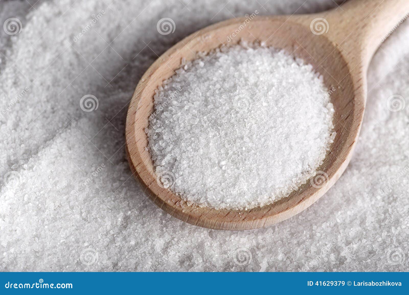 Salt or sugar stock image. Image of salt, mineral, measuring - 41629379