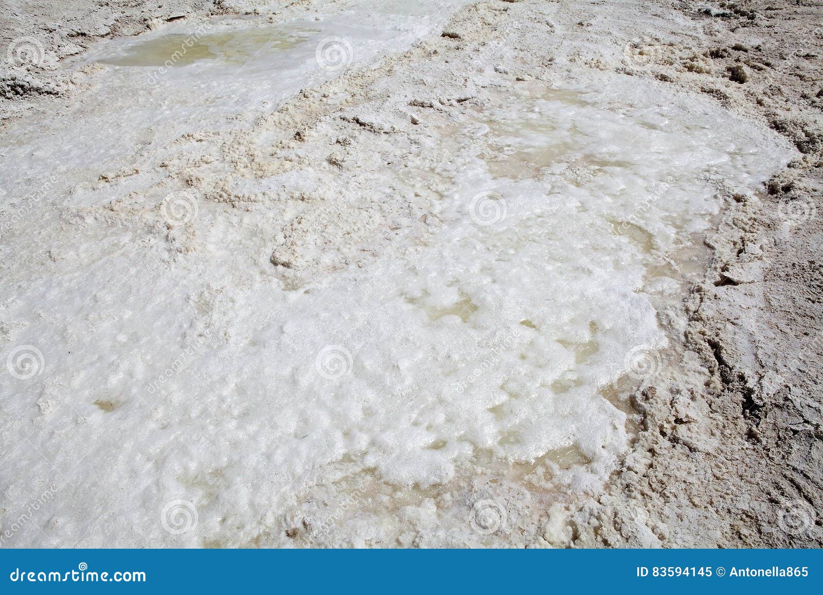 Salt surface crust stock image. Image of chilean, nature - 83594145