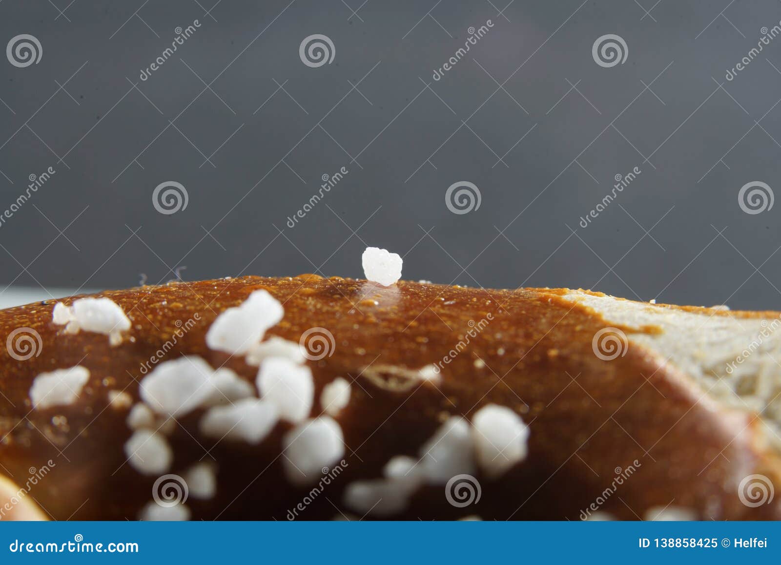 Salt in Various Forms with the Macro Lens Extremely Enlarged, it almost ...