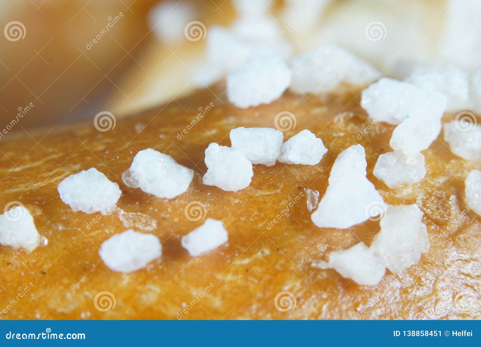 Salt in Various Forms with the Macro Lens Extremely Enlarged, it almost ...