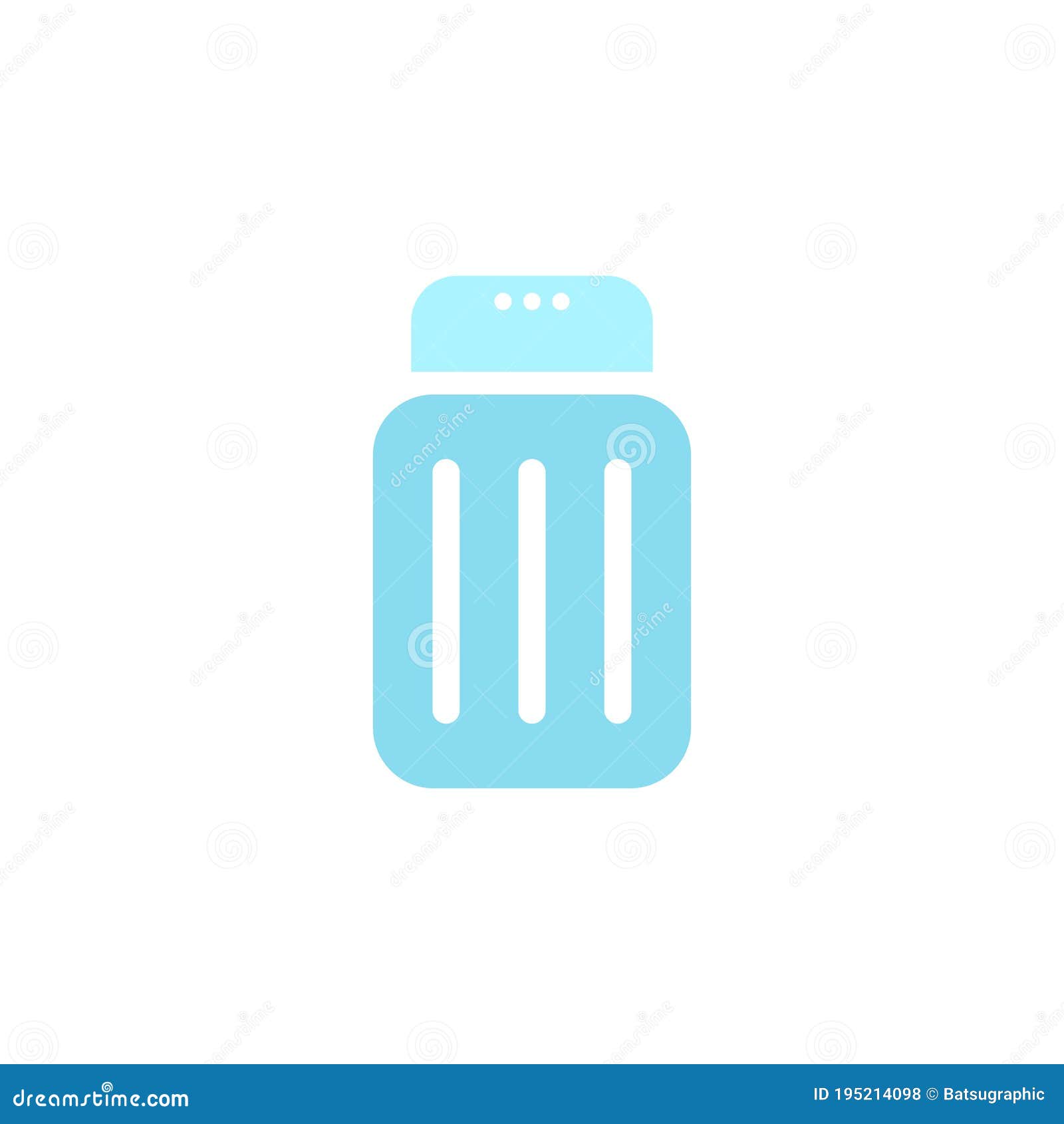 Salt Vector Icon Logo Design Stock Vector - Illustration of nutrition ...