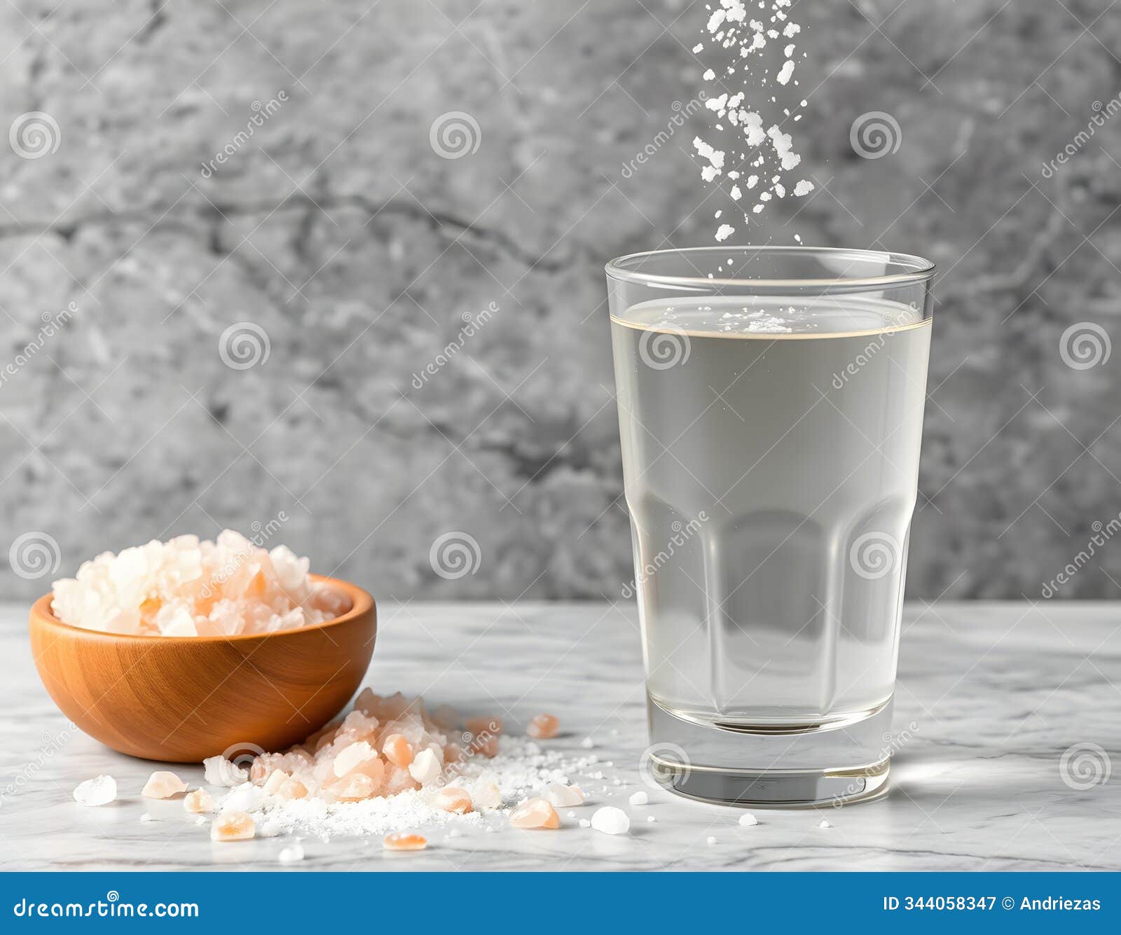 Salt and water stock illustration. Illustration of saltwater - 344058347