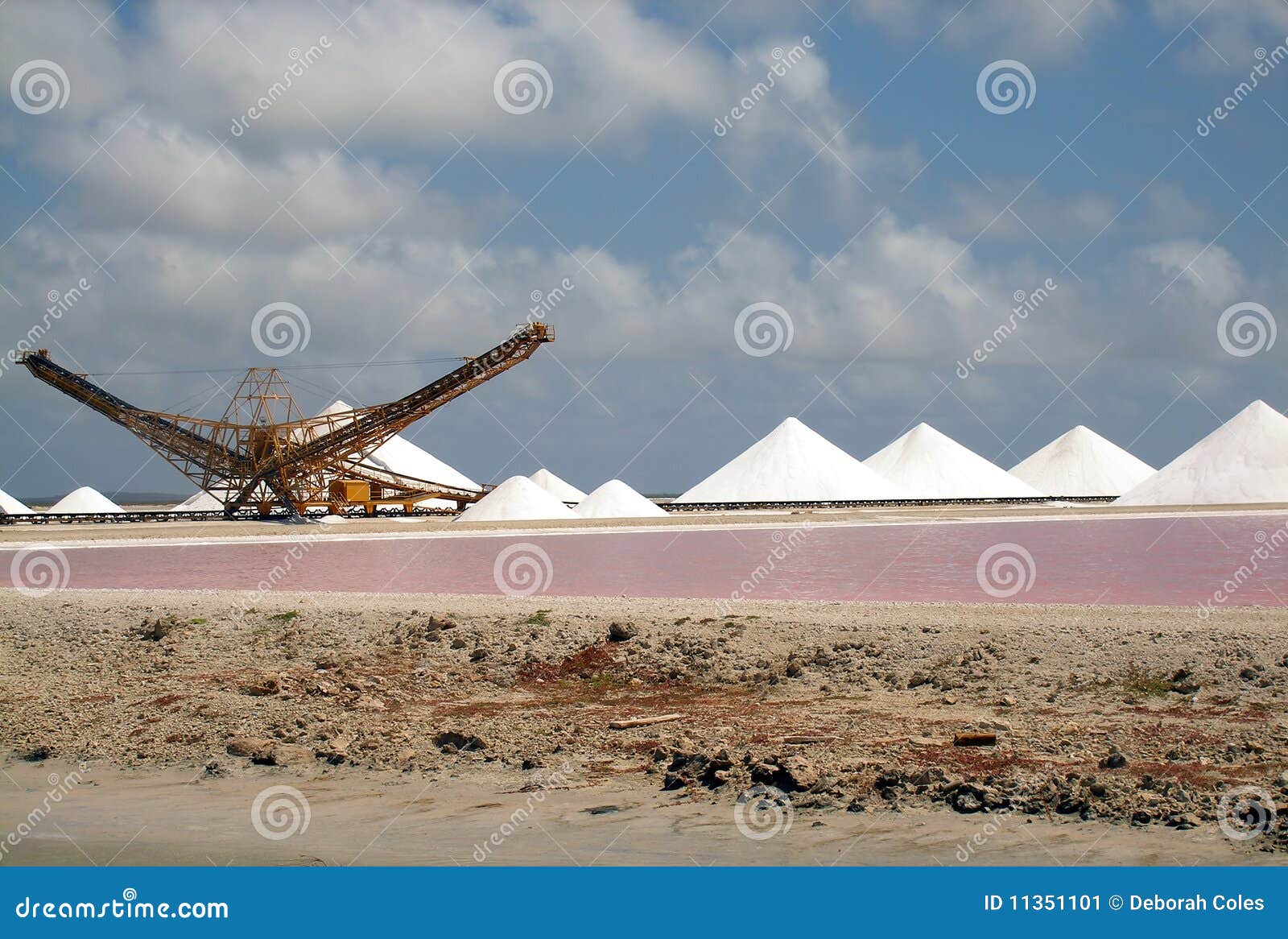Salt works stock image. Image of white, pyramid, friendly - 11351101