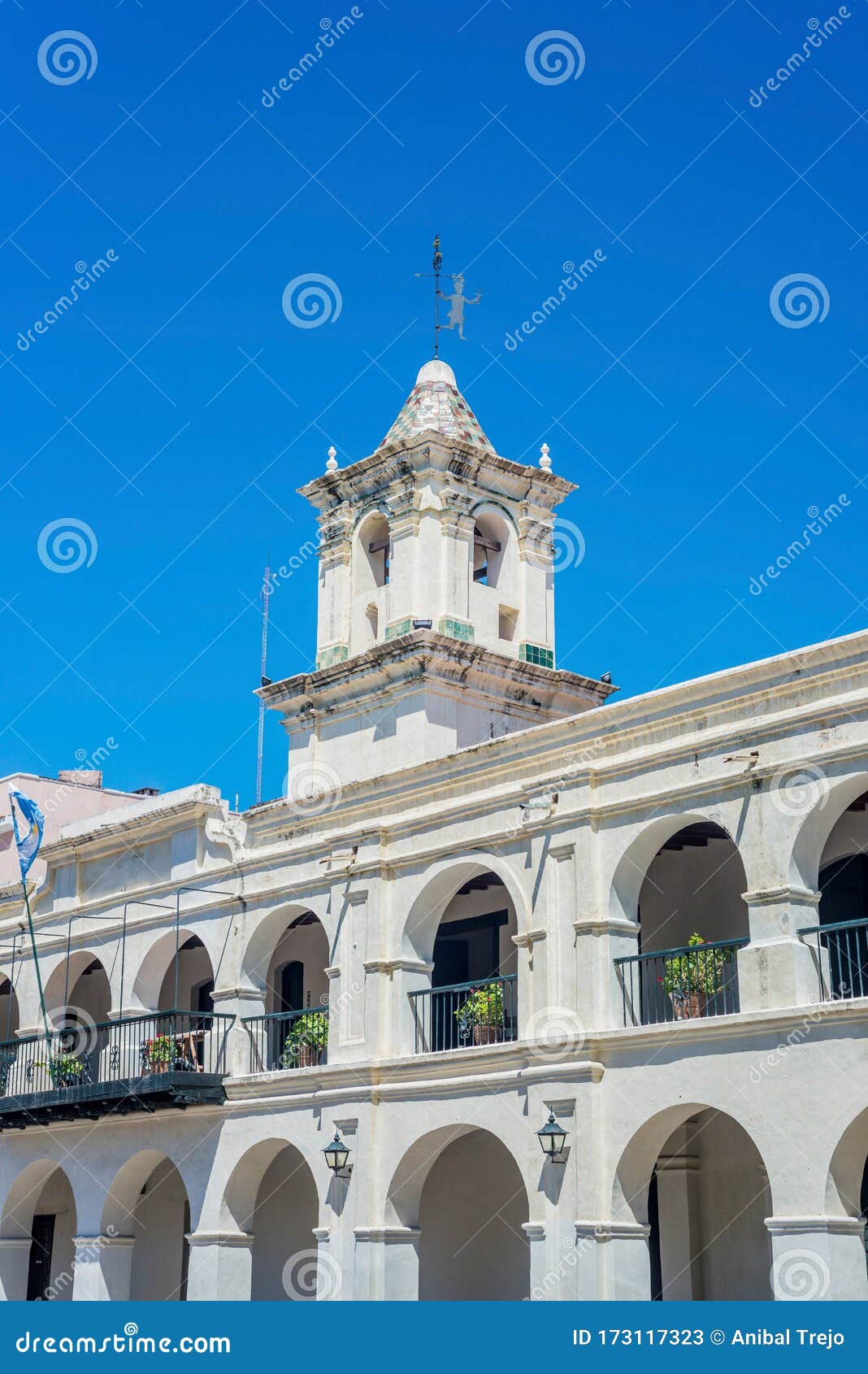 The Salta Cabildo in Salta, Argentina Stock Image - Image of building ...