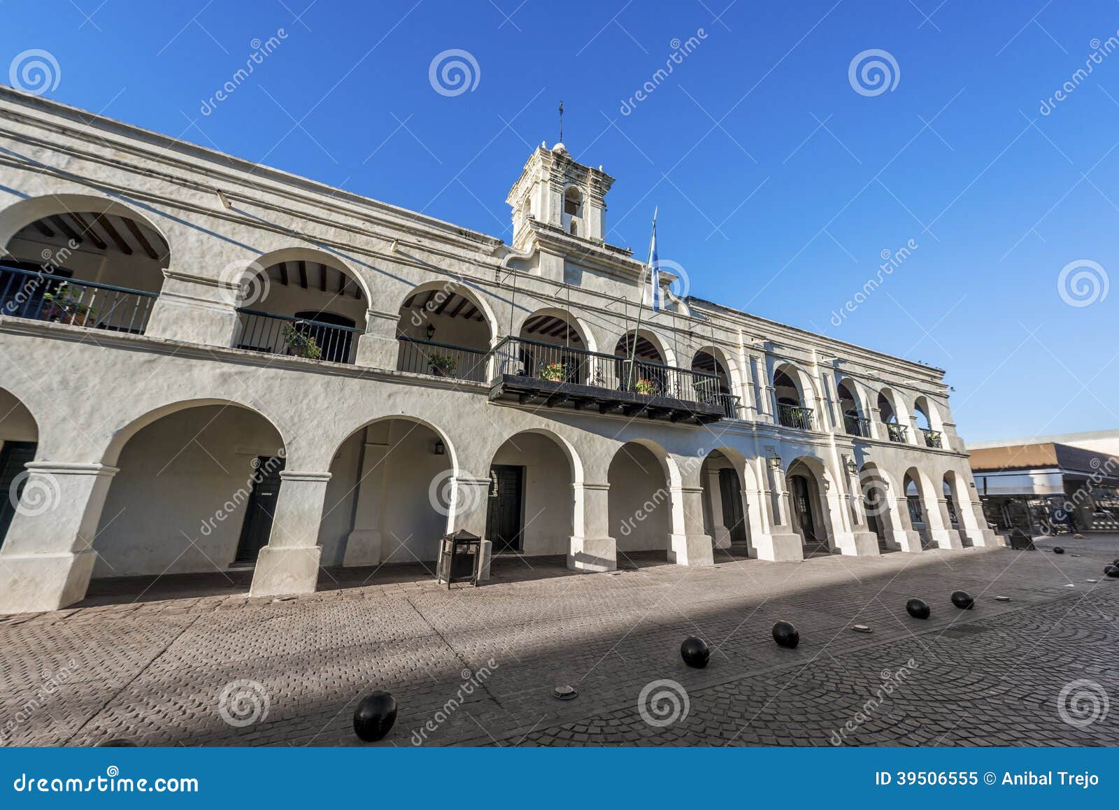 The Salta Cabildo in Salta, Argentina Stock Image - Image of city ...