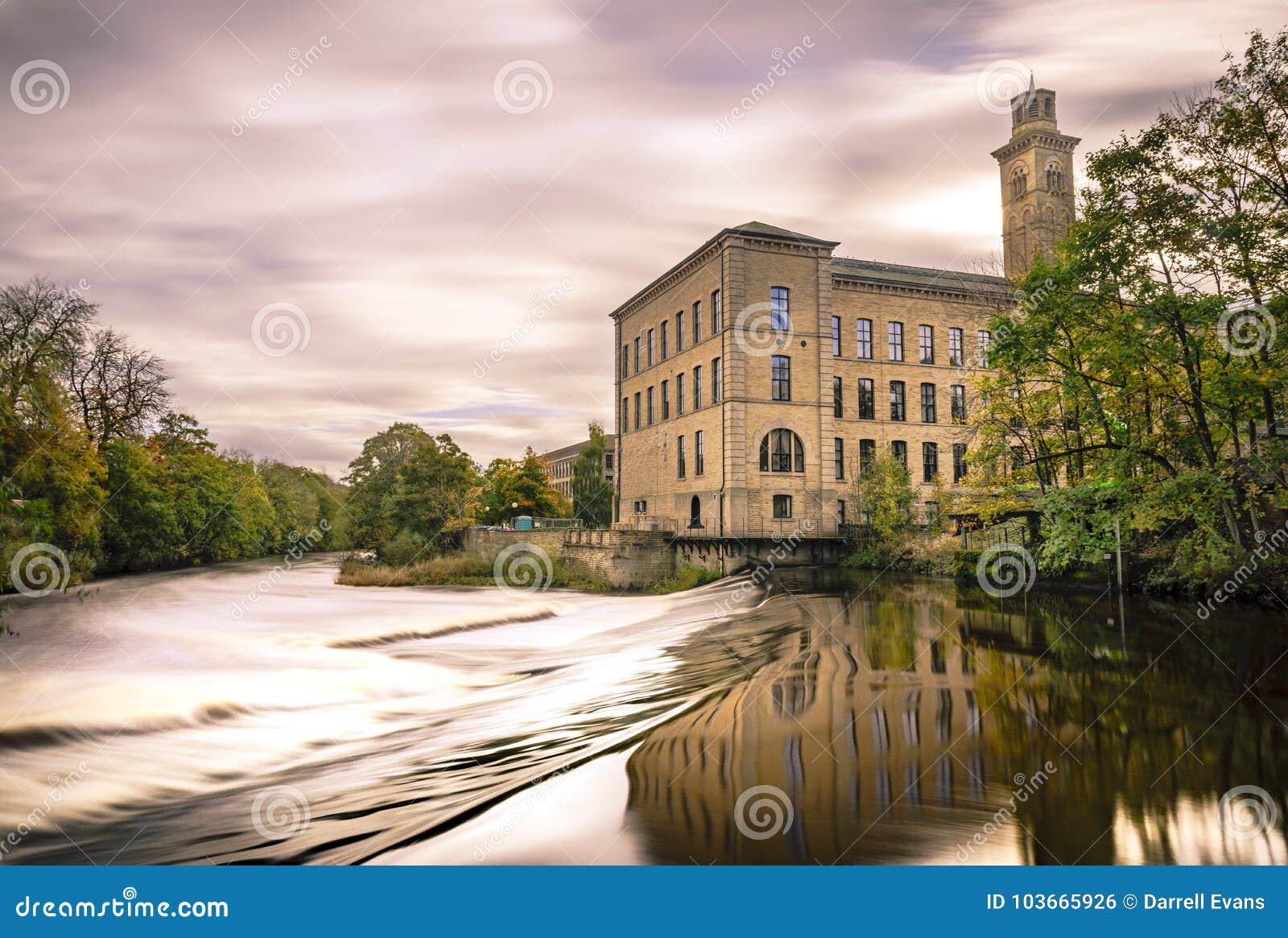 Saltaire Factory Architecture Stock Image | CartoonDealer.com #125564365