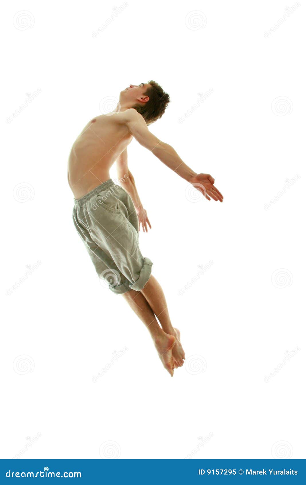 Salte al hombre imagen de archivo. Imagen de vertical - 9157295