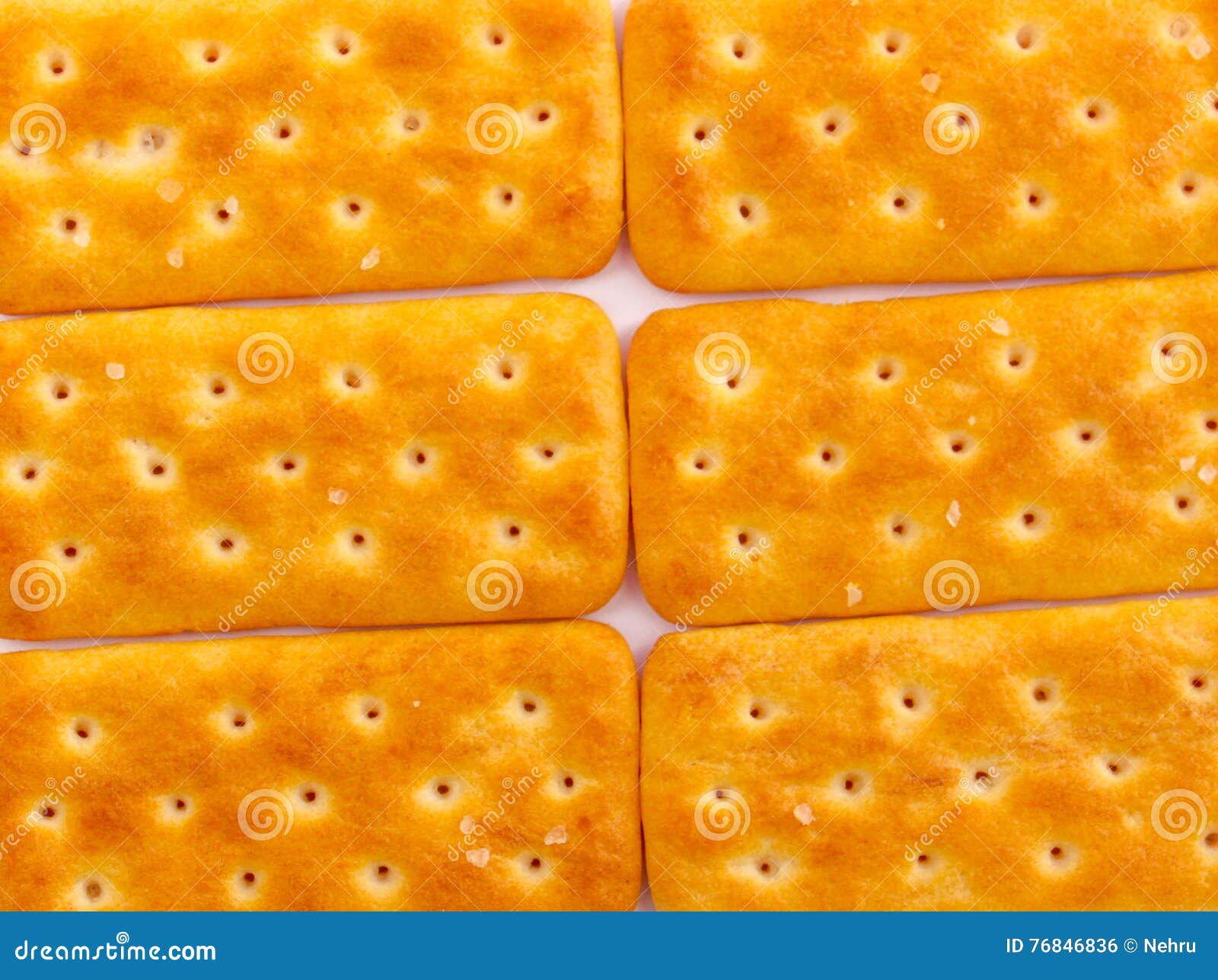 Salted crackers stock photo. Image of snack, view, baked - 76846836