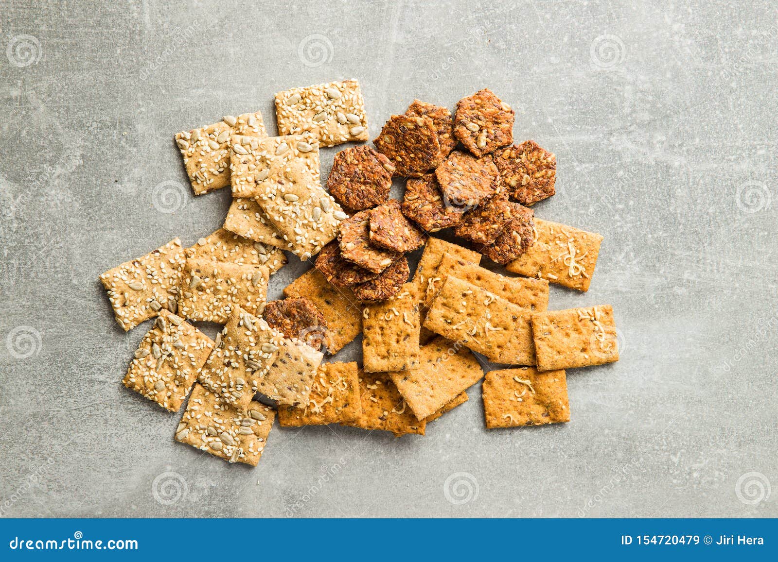 Salted crispy crackers stock image. Image of crunchy - 154720479