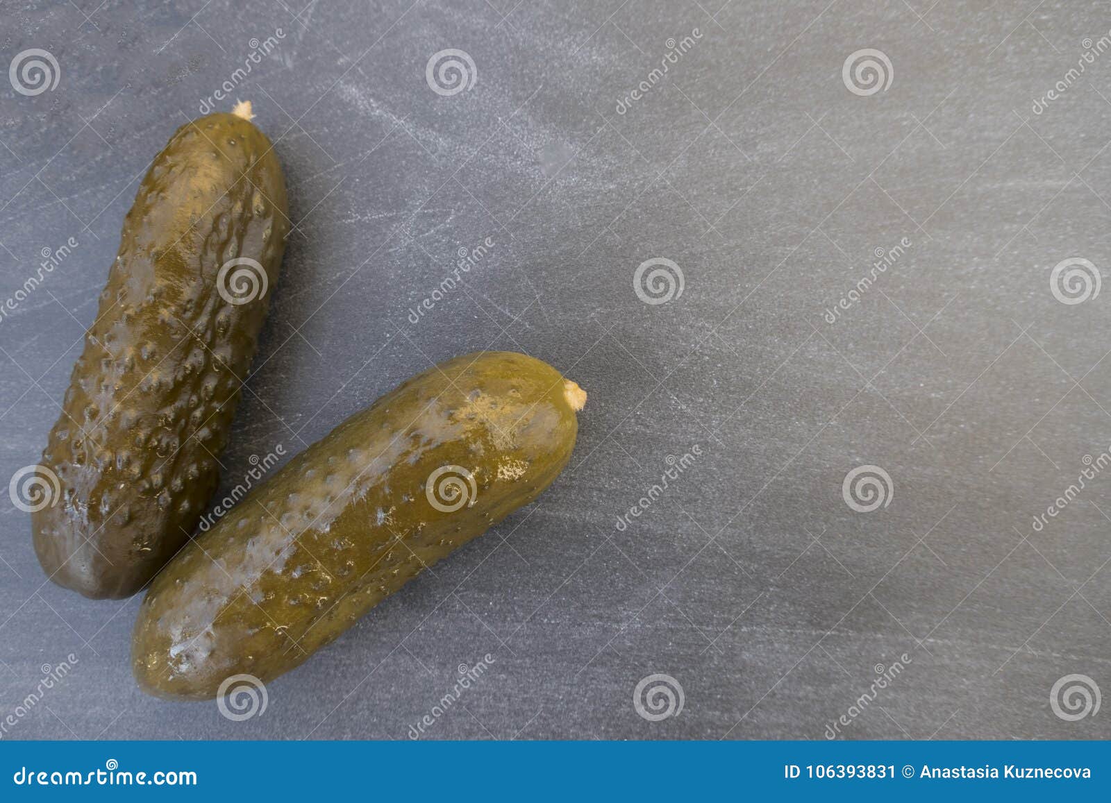 Salted cucumbers stock image. Image of gray, located - 106393831