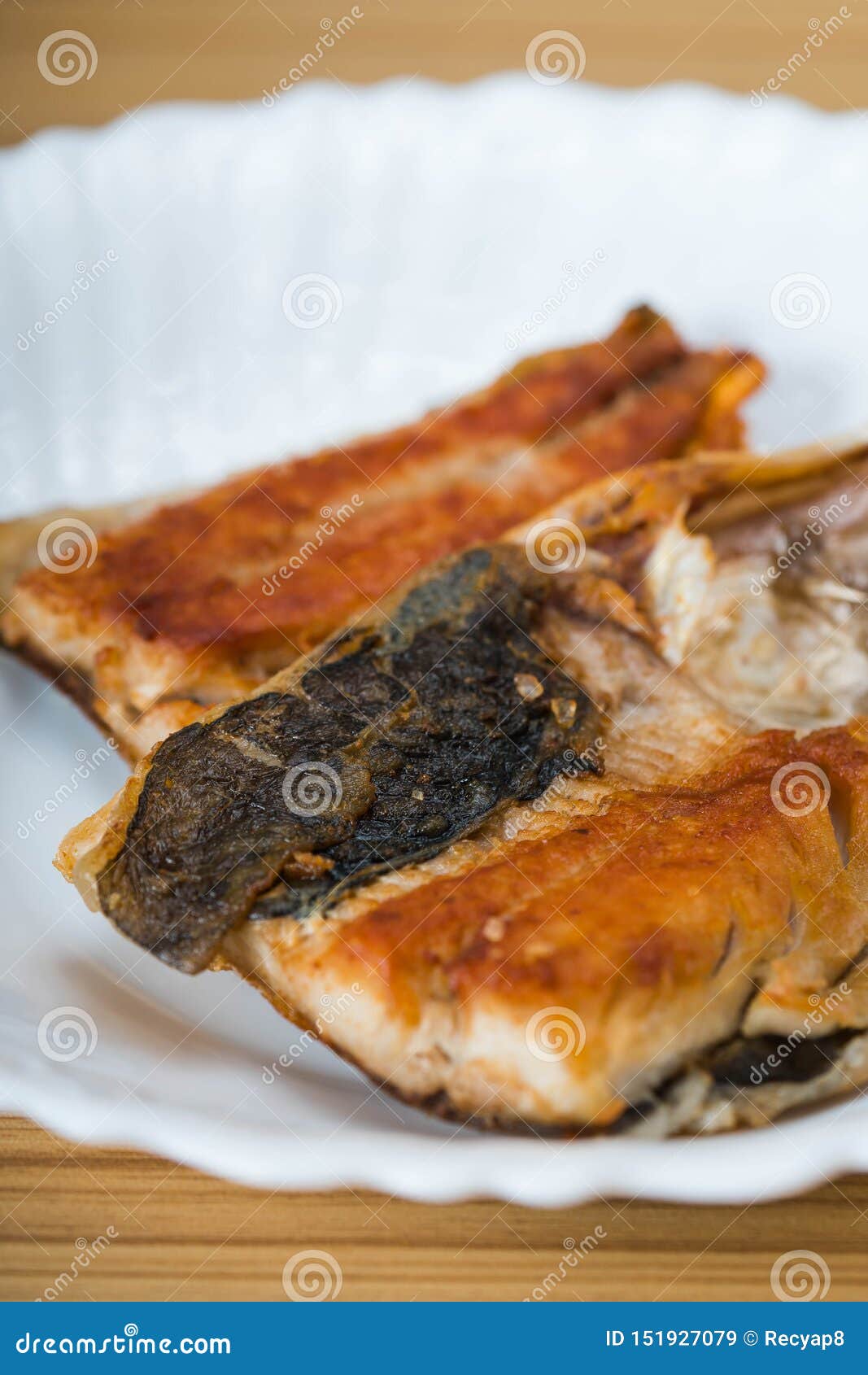 Deep Fried Bangus/milk Fish Belly Stock Image - Image of cook, menu ...