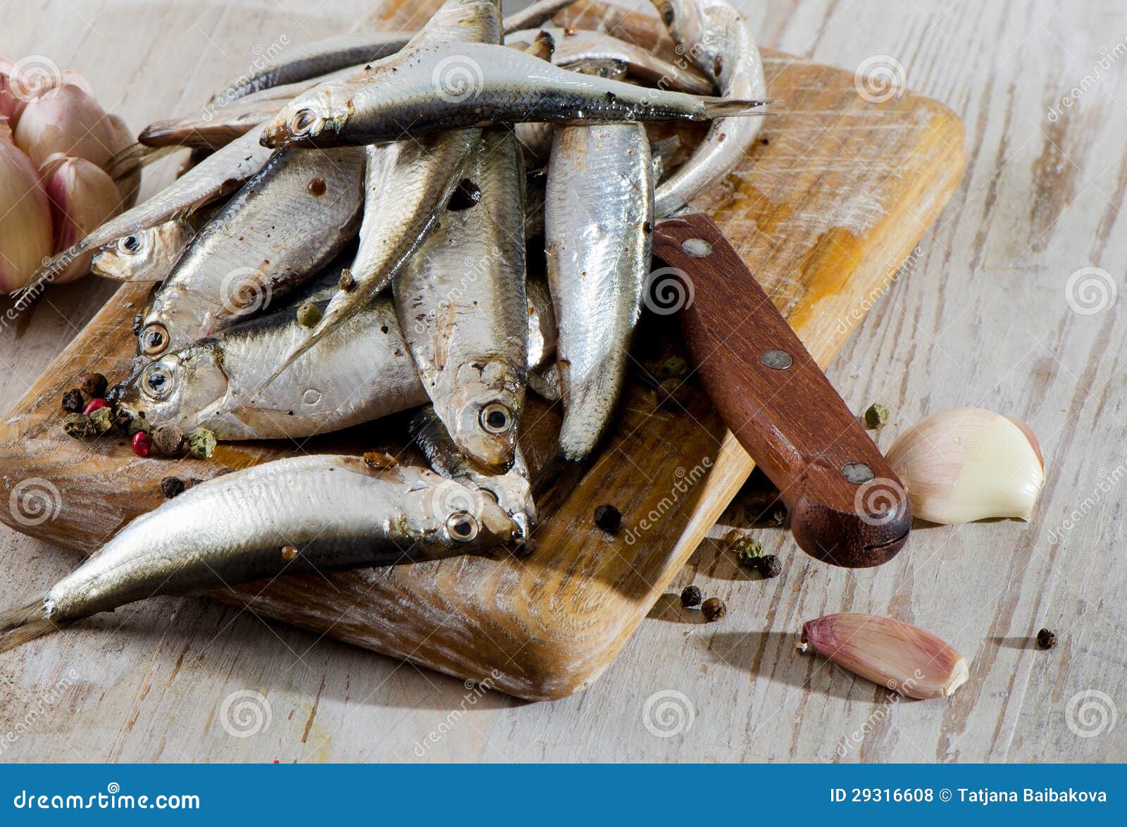 Salted fish stock photo. Image of group, fish, anchovy - 29316608