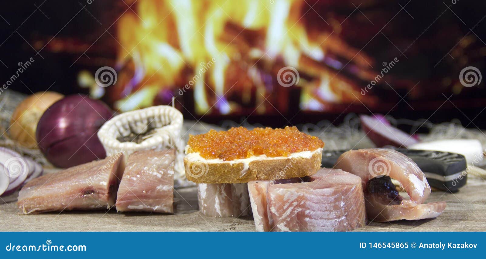 Salted Fish Cooked after Catch Stock Image - Image of fish, cooked ...