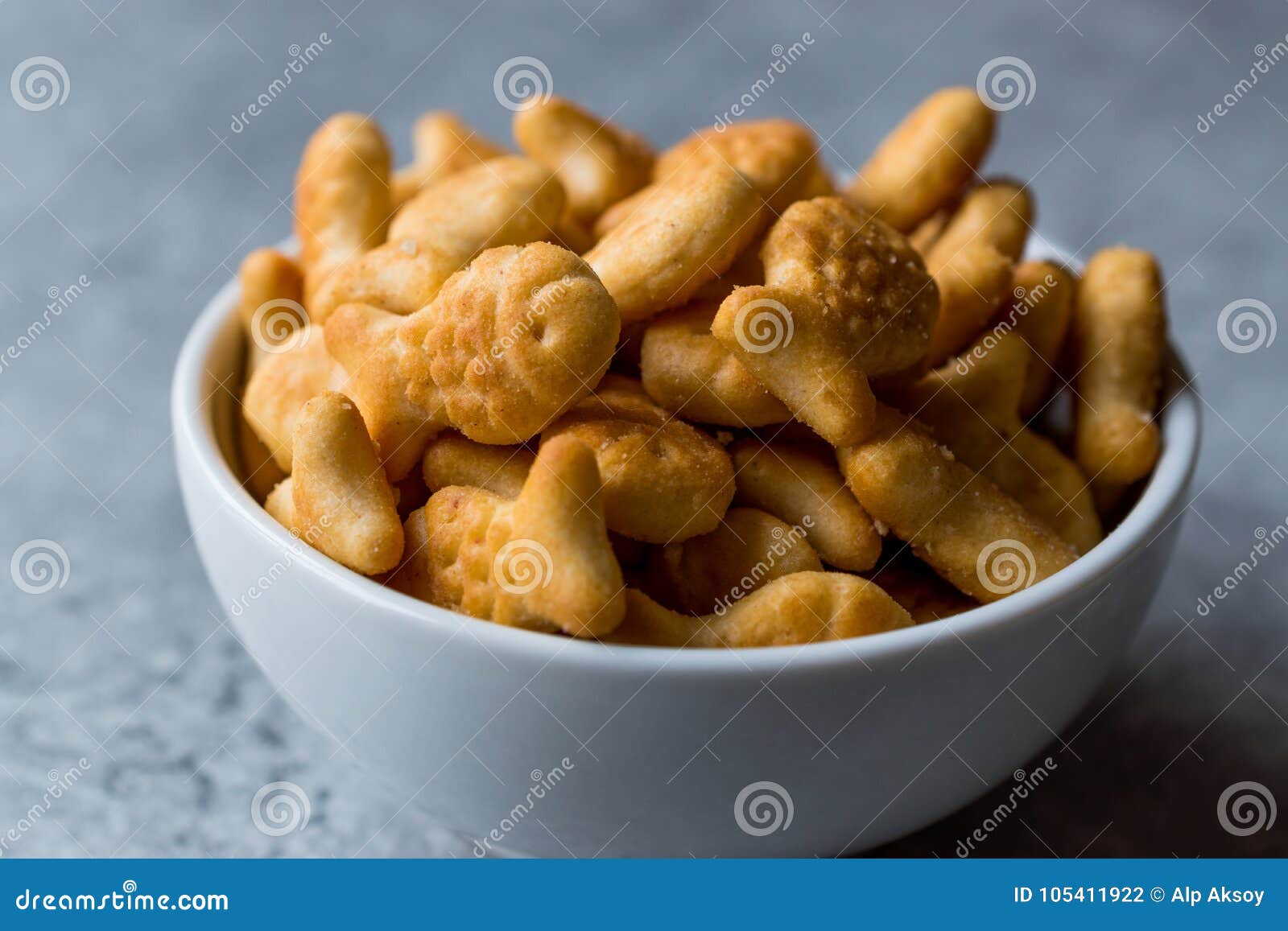 Salted Fish Crackers in a Bowl. Editorial Photography - Image of ...