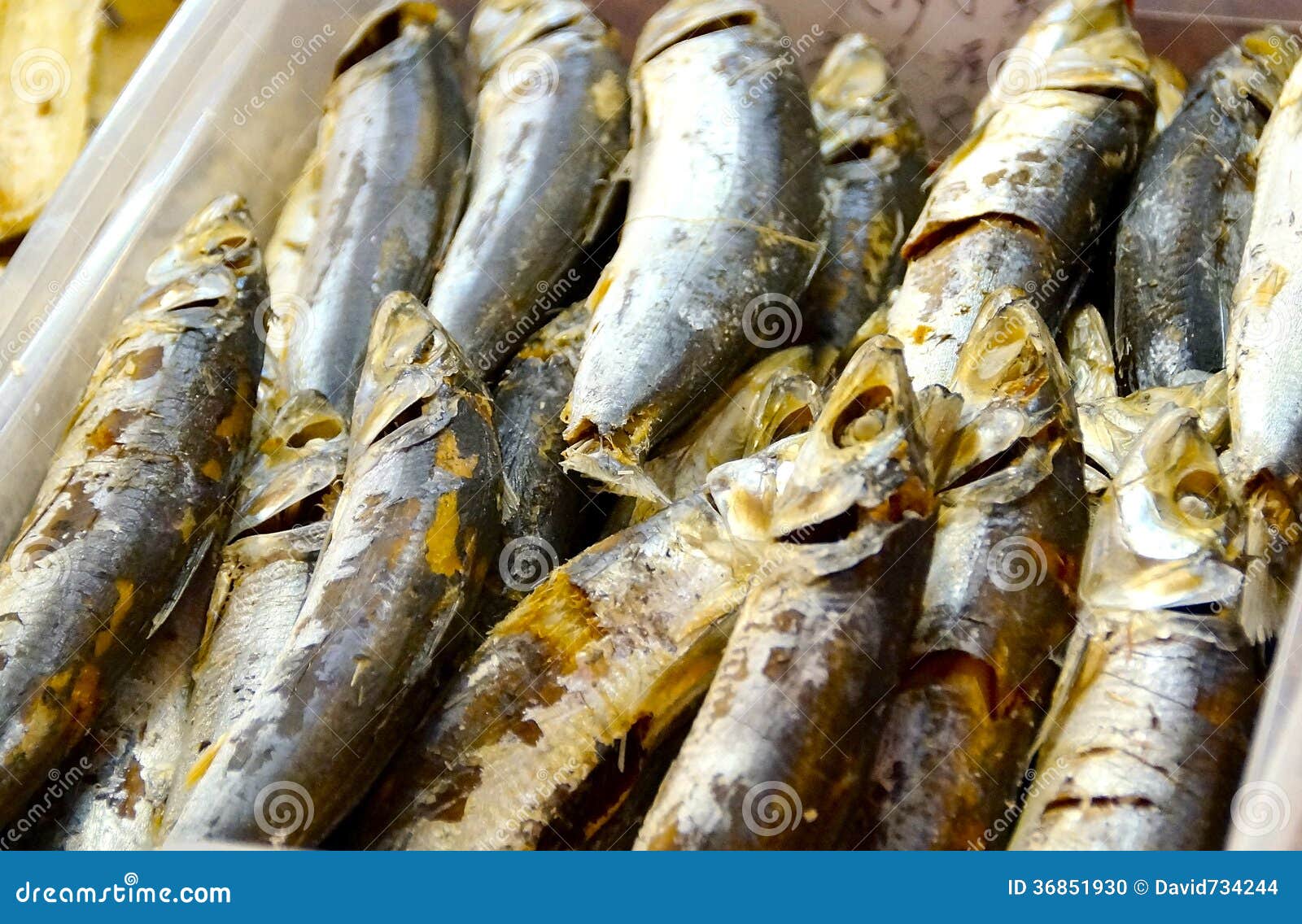 Salted fish stock photo. Image of fish, meal, smoke, shopping - 36851930