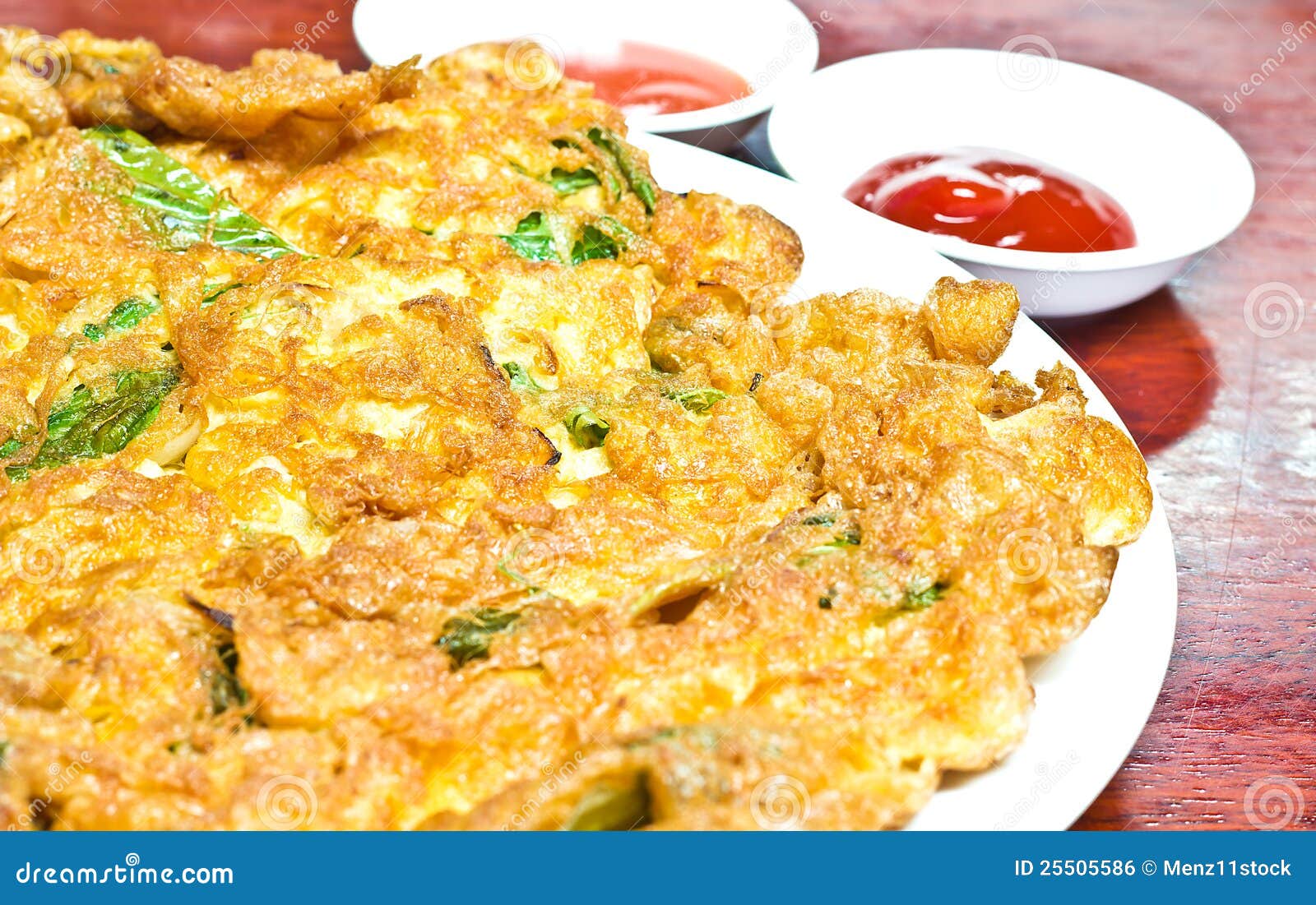 Salted fish omelette stock photo. Image of salt, salted - 25505586