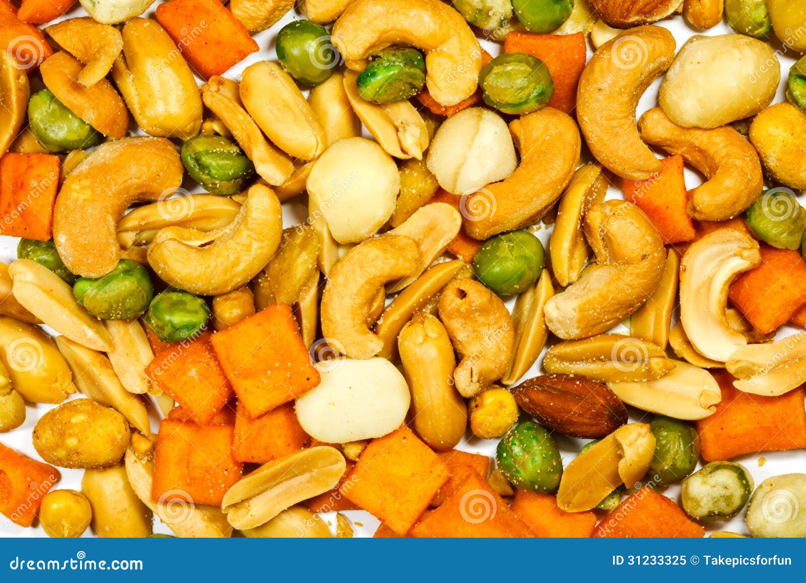 Salted nuts stock image. Image of nature, natural, vegetarian - 31233325