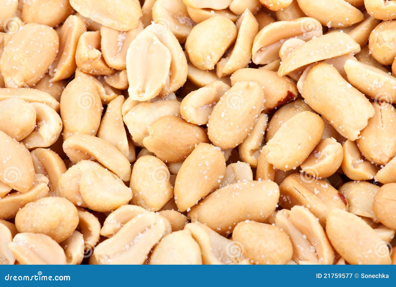 Salted peanuts stock image. Image of foodstuff, closeup - 21759577