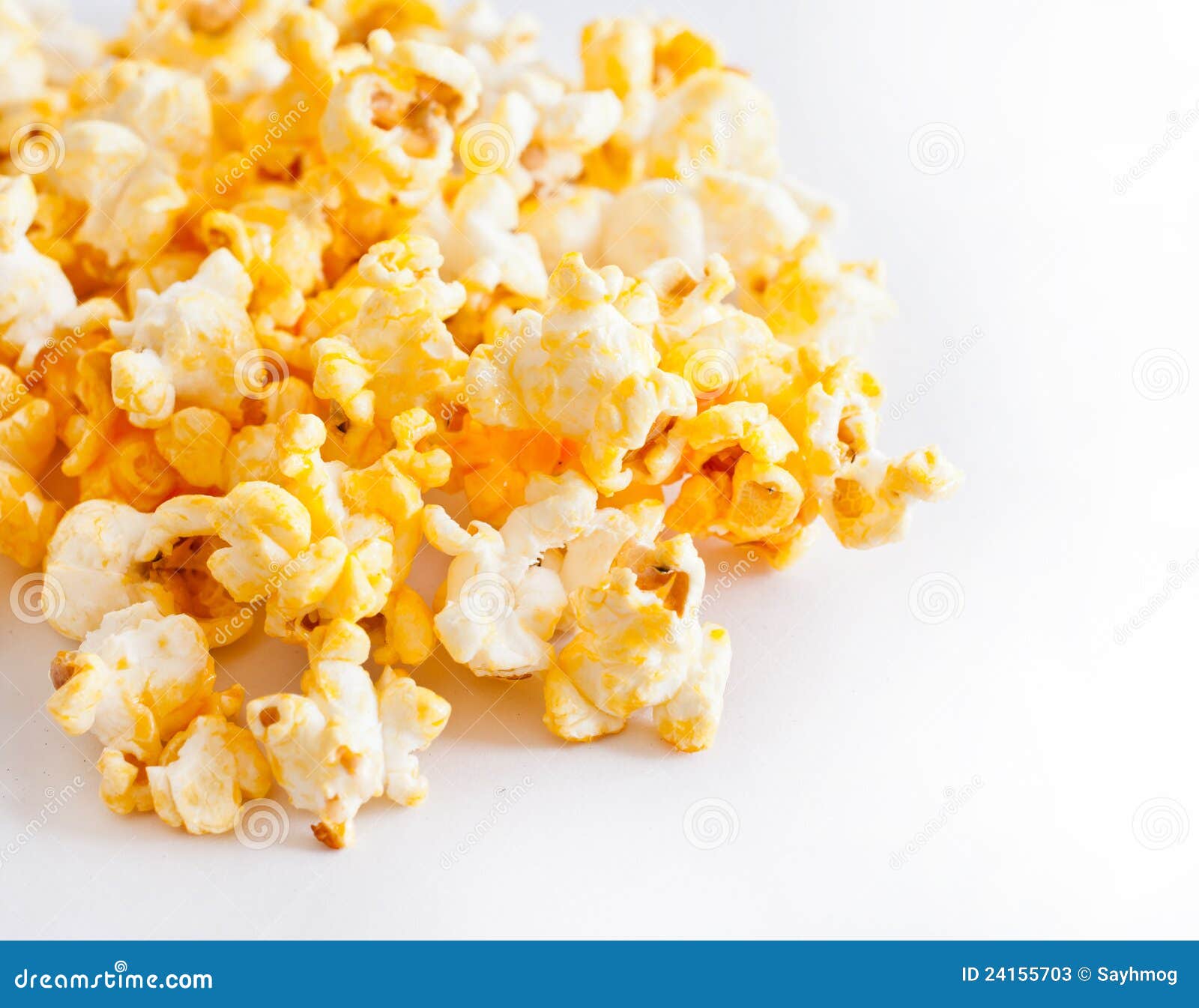 Salted popcorn grains stock image. Image of cereal, golden - 24155703