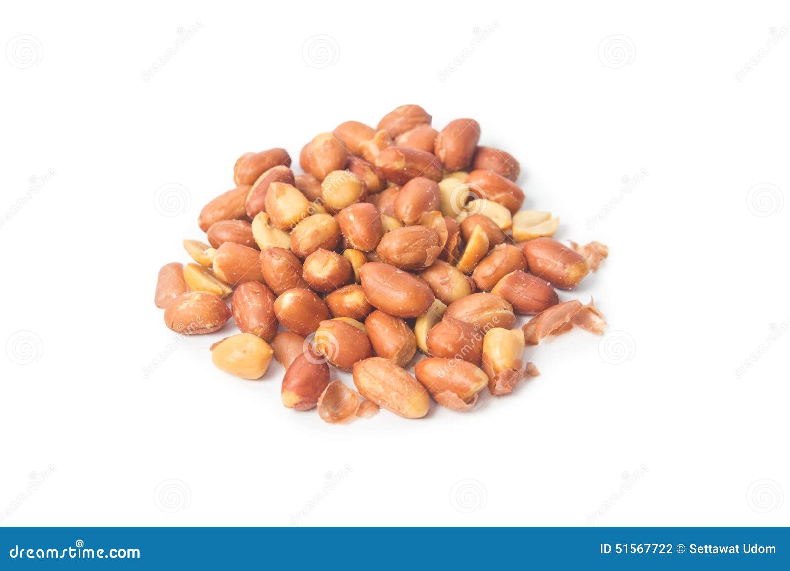 Salted red skin peanuts stock photo. Image of diet, peanut - 51567722