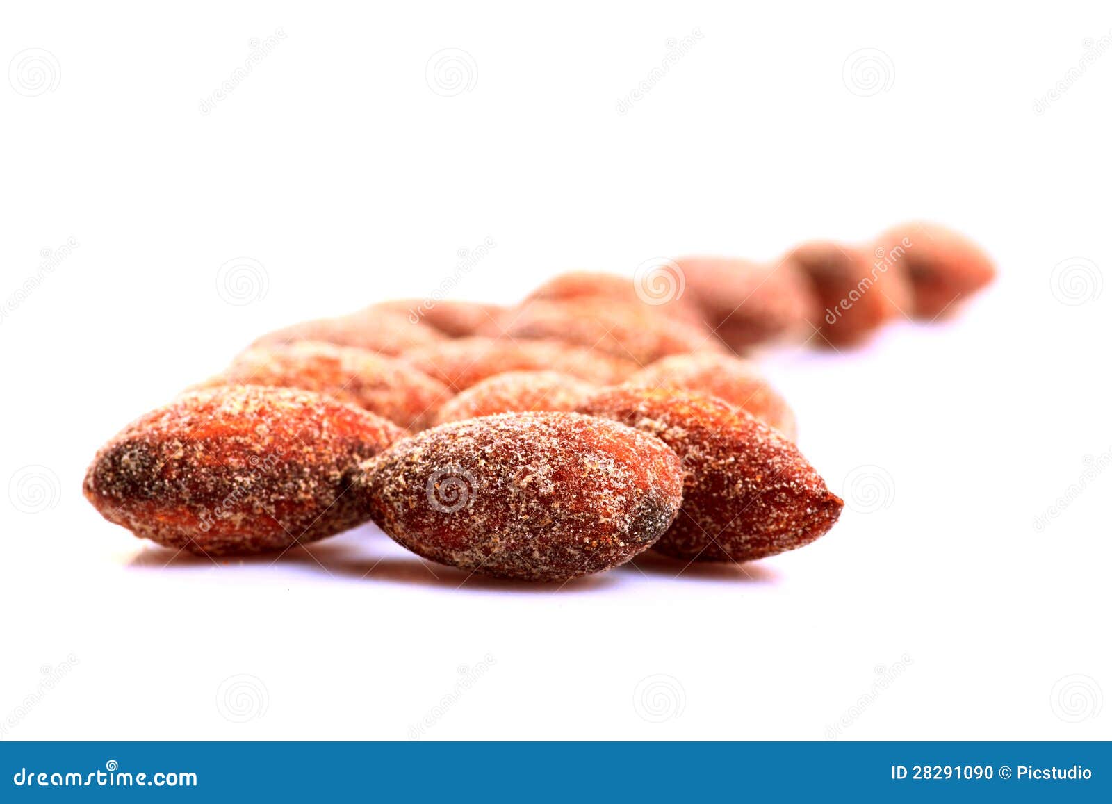 Salted roasted almond stock photo. Image of crust, food - 28291090