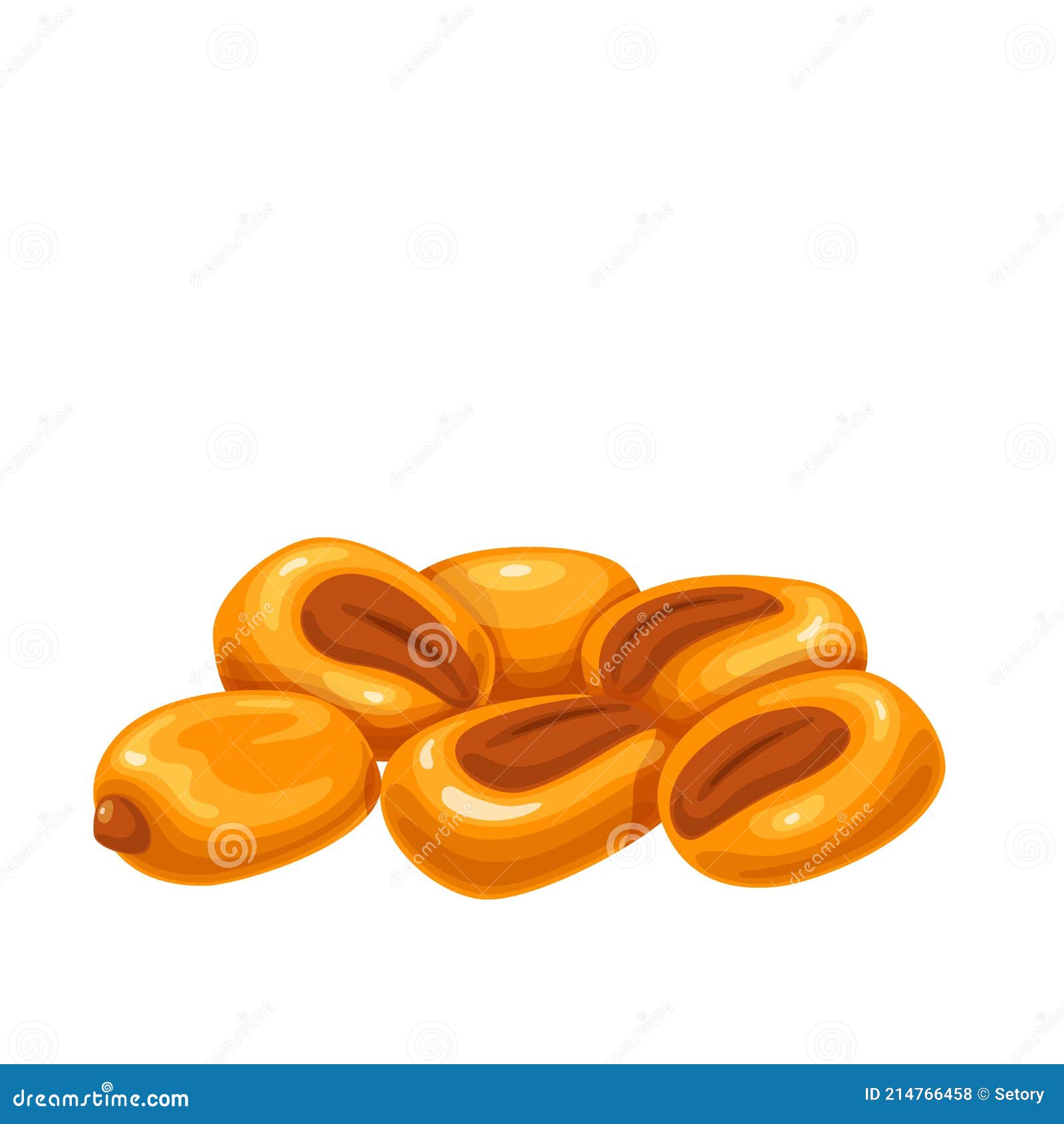 Roasted Corn Pixel Art Styled Vector Drawing | CartoonDealer.com #307013966