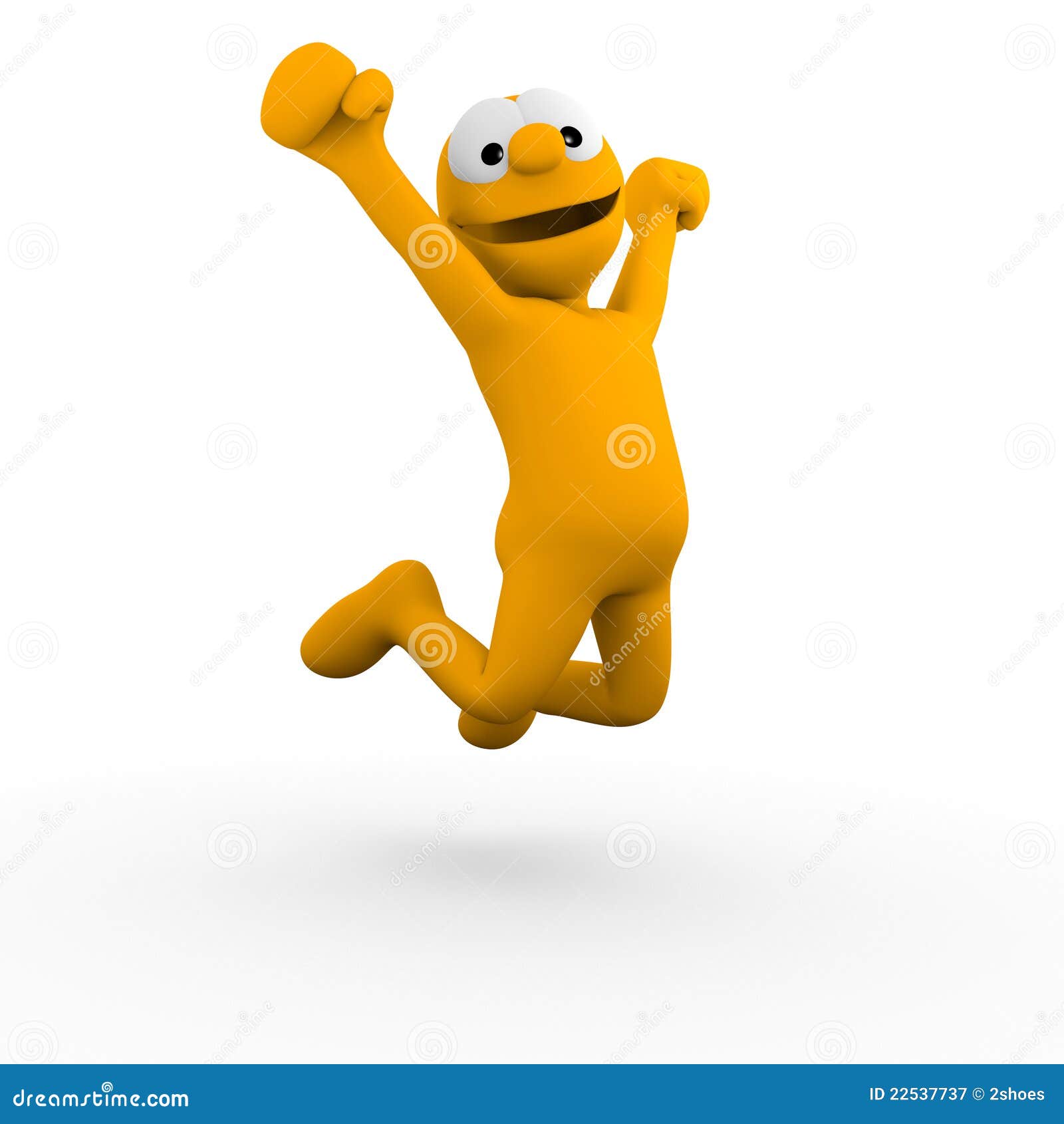 Salti per la gioia illustrazione di stock. Illustrazione di profitto ...