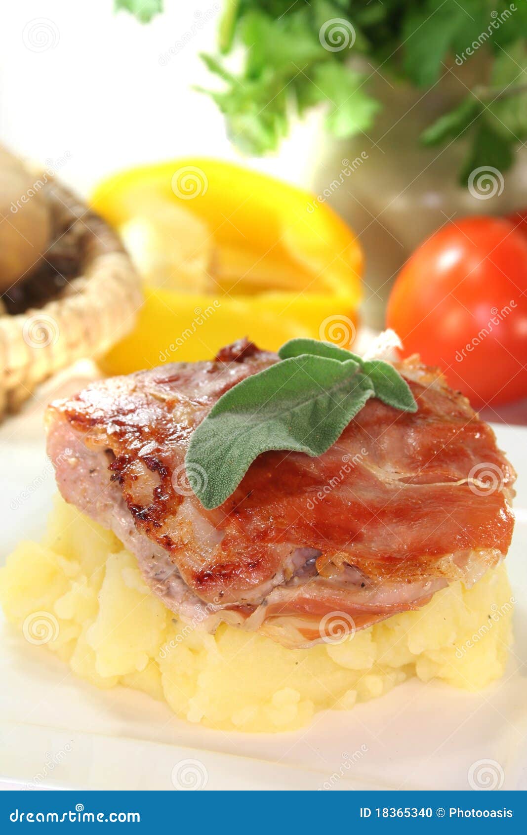 Saltimbocca stock photo. Image of veal, italy, italian - 18365340