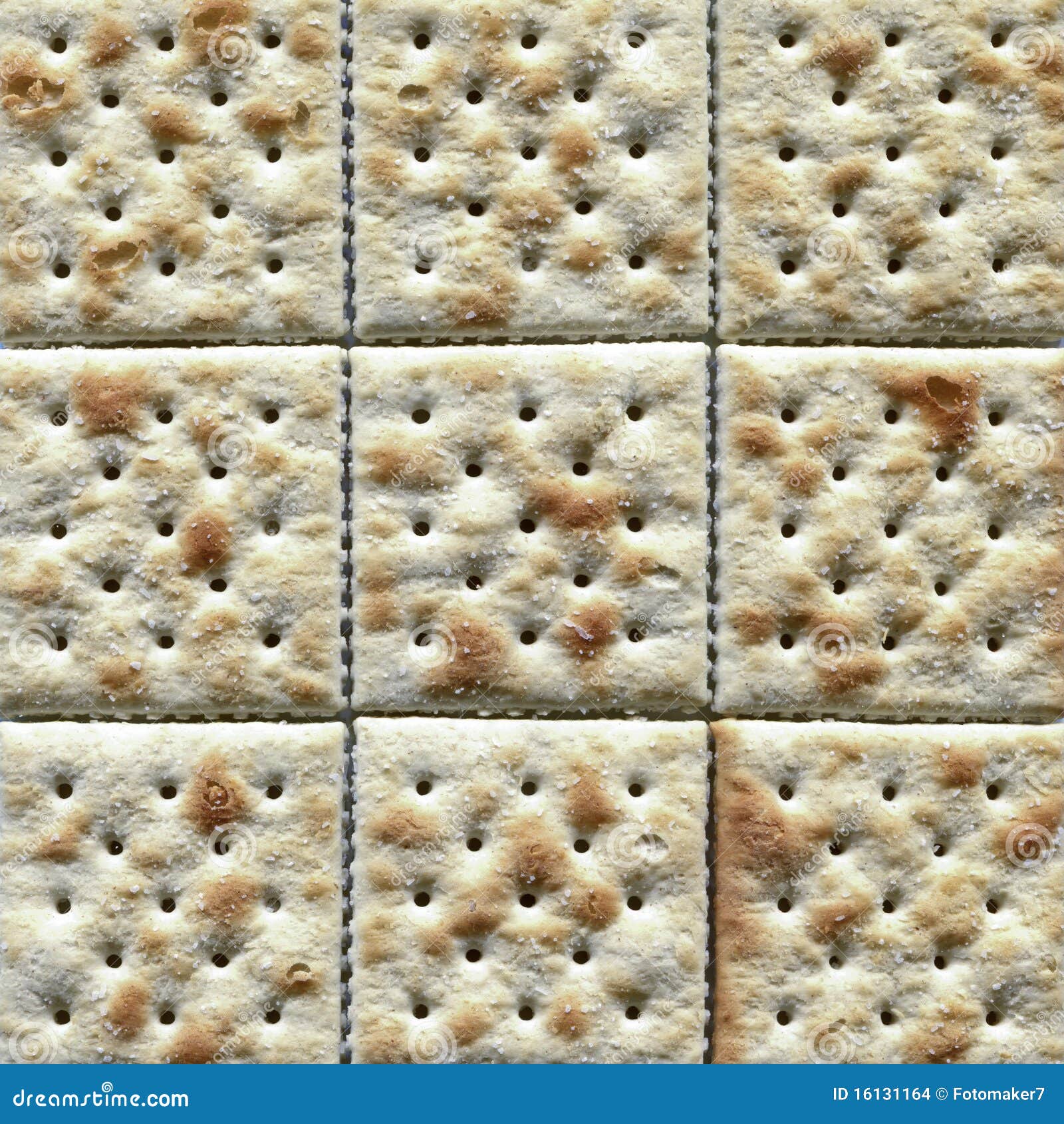 Saltine cracker closeup stock photo. Image of food, crackers - 16131164