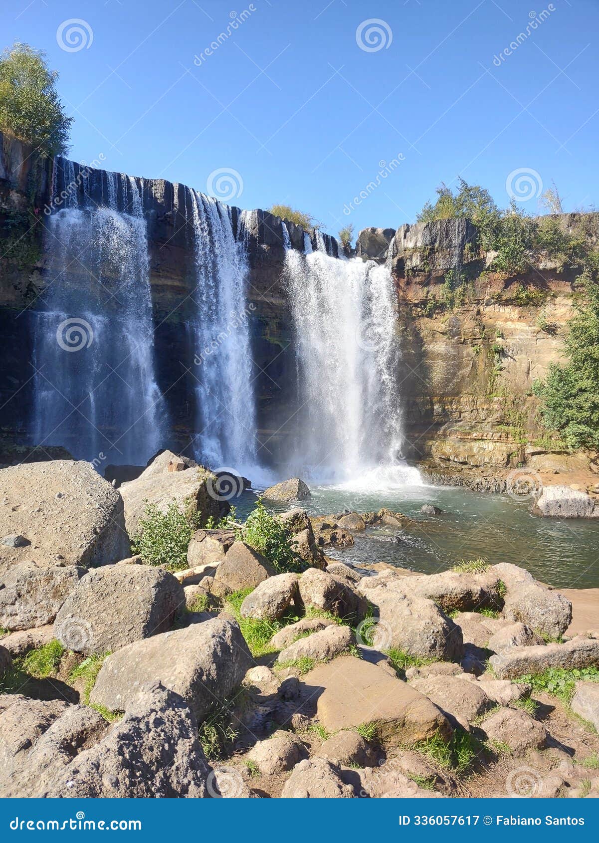 Salto Del Laja In The South Of Chile Panoramic Vertical Aerial Photos ...
